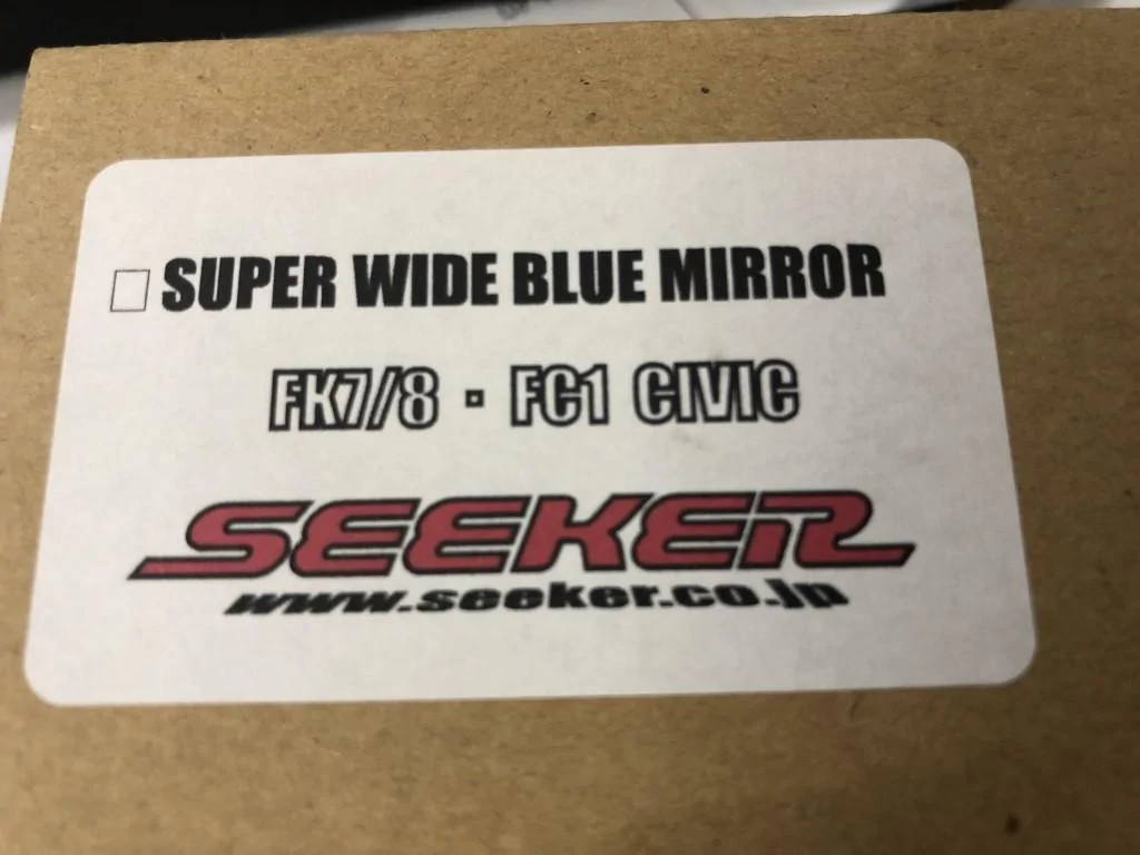 Spoon Blue mirror | 2016+ Honda Civic Forum (10th Gen) - Type R Forum ...