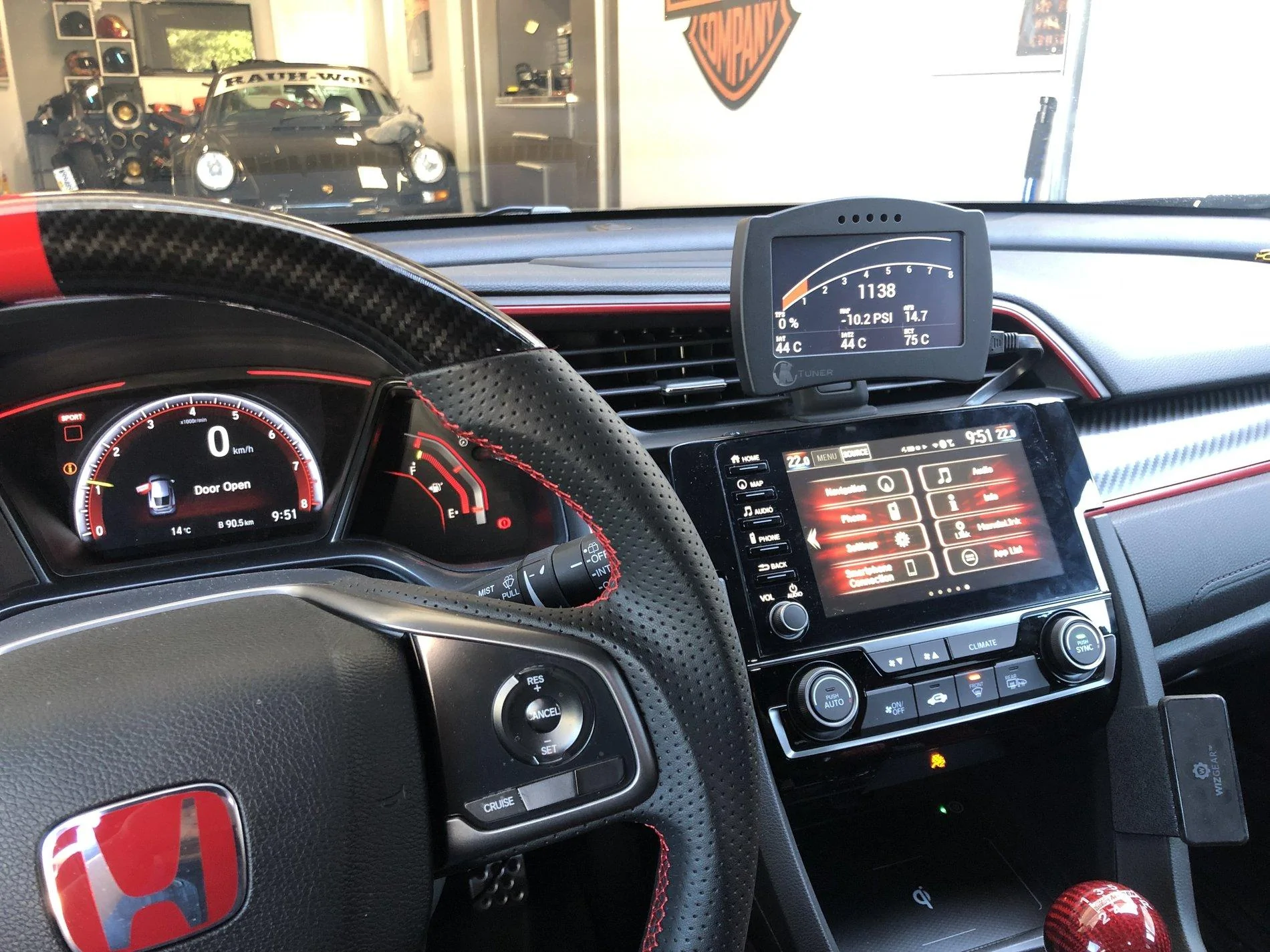 Great mounting solution for Ktuner V2 | 2016+ Honda Civic Forum (10th ...