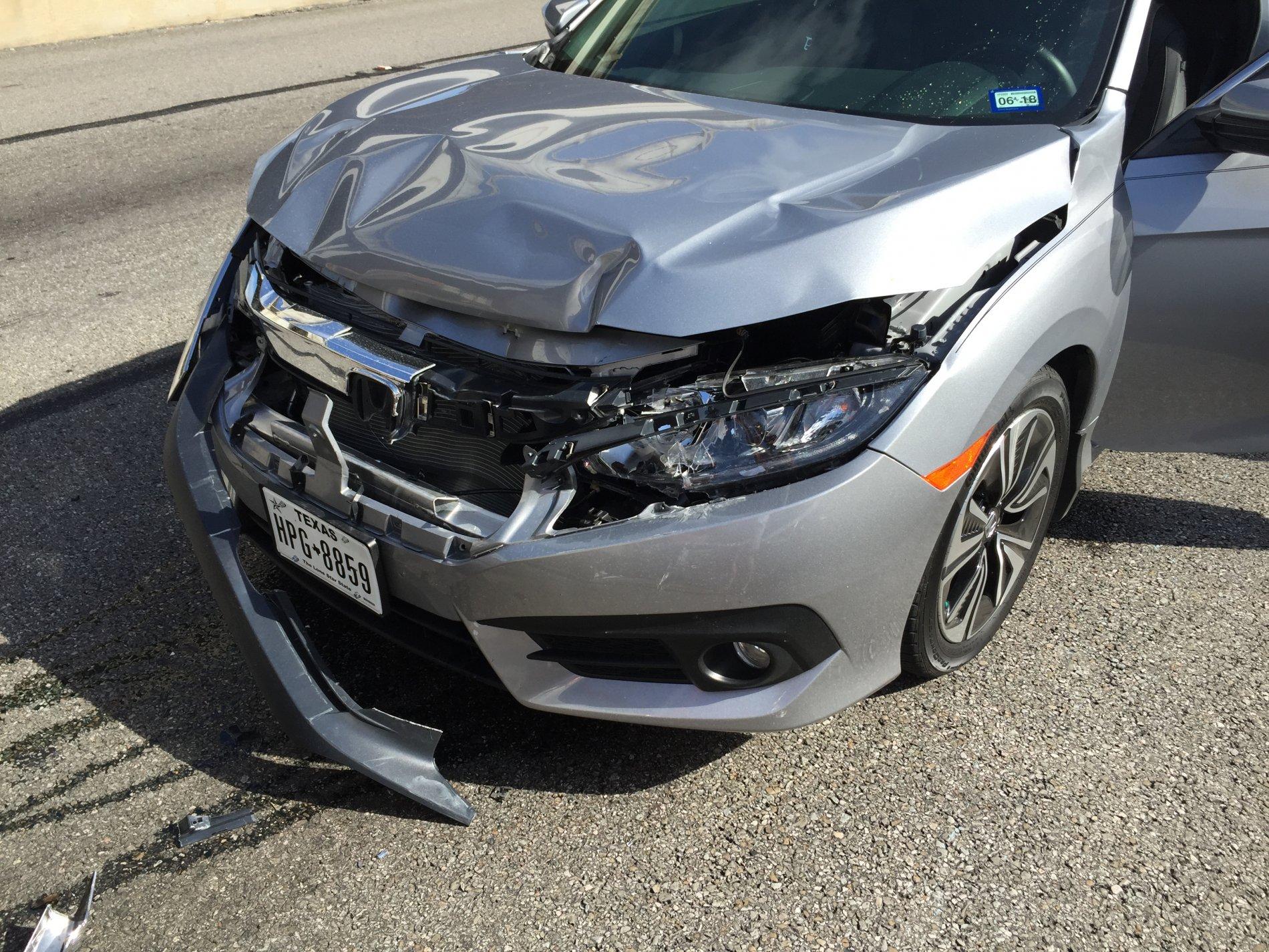 Smashed Civic | 2016+ Honda Civic Forum (10th Gen) - Type R Forum, Si ...