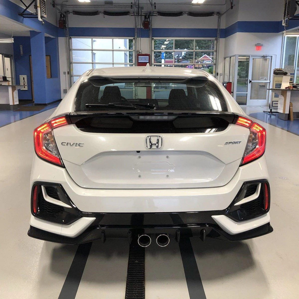 2020 Hatchback Rear Diffuser | 2016+ Honda Civic Forum (10th Gen ...