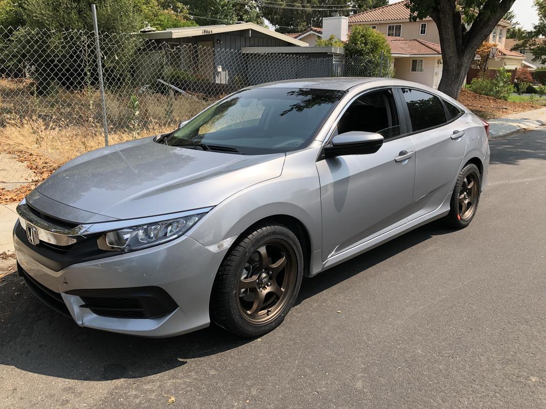 Riken Raptor tires | 2016+ Honda Civic Forum (10th Gen) - Type R Forum ...
