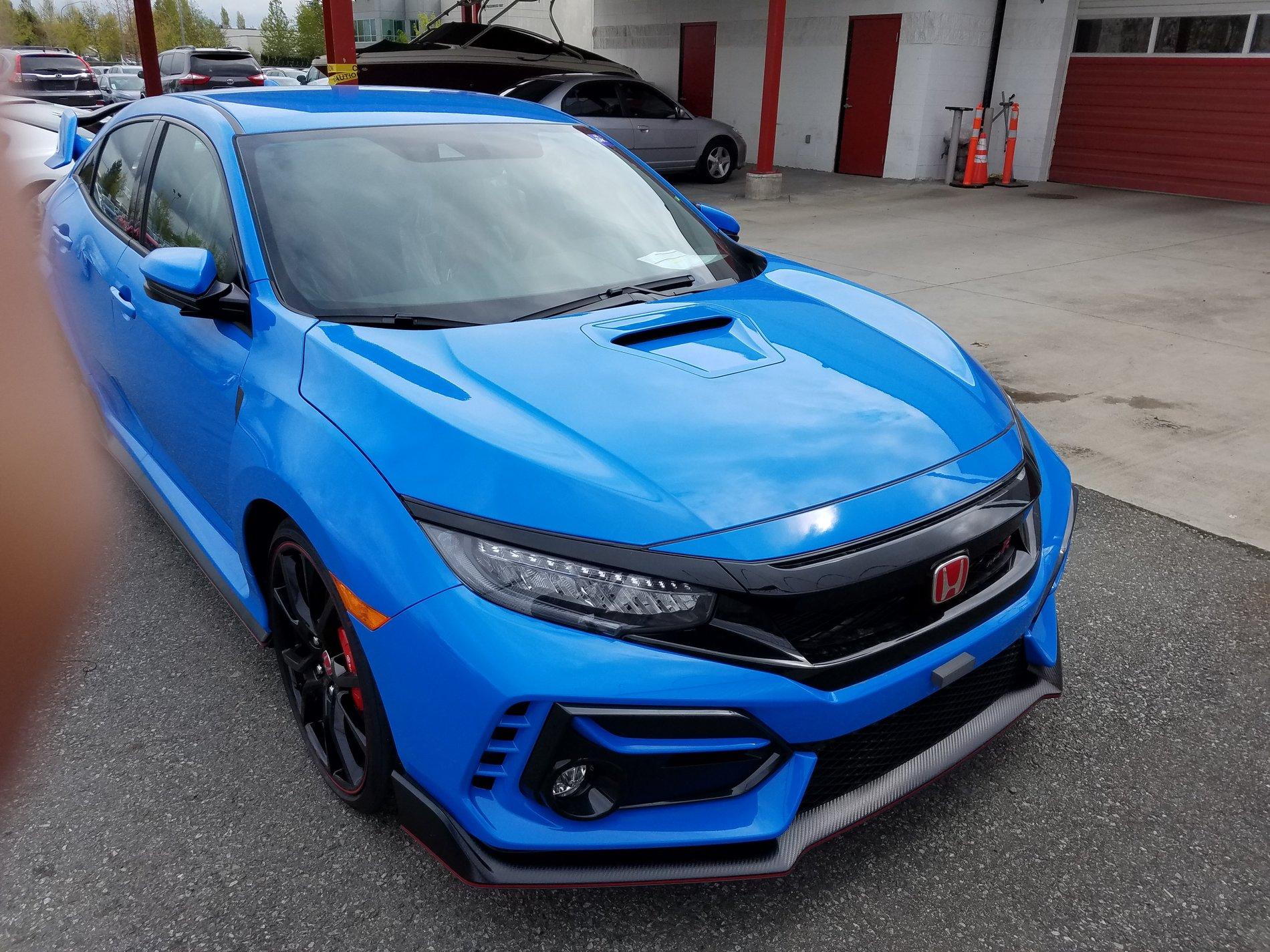 Official 2020 Boost Blue Type R Picture Thread | 2016+ Honda Civic ...