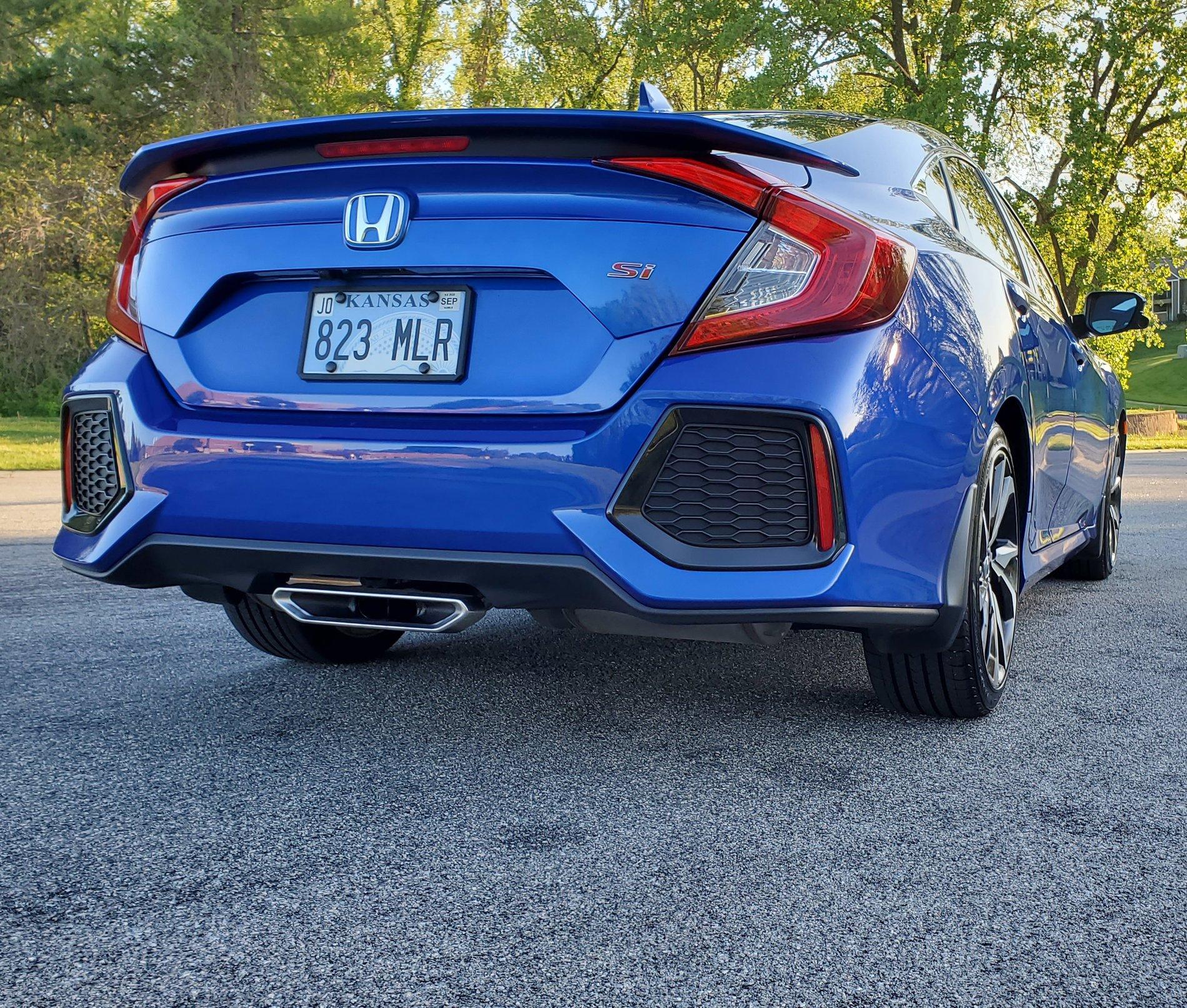 New Type-R Style Rear Diffuser for 10th Gen Si Sedan from ABS Dynamics ...