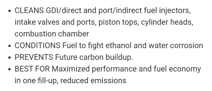 STP intake Cleaner for GDI engines | 2016+ Honda Civic Forum (10th Gen ...