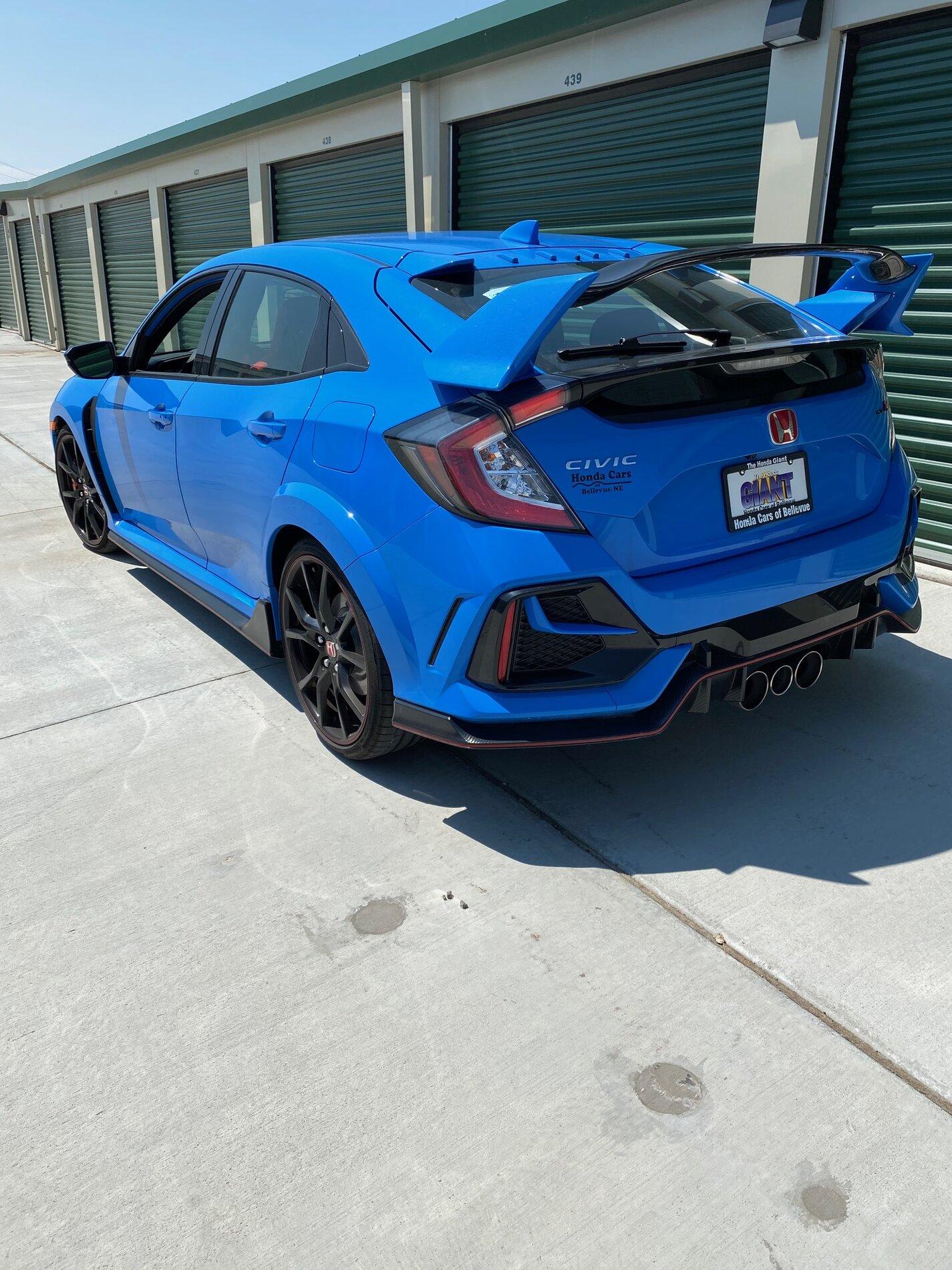 2020 Civic Type R - Boost Blue Pearl 350 miles | 2016+ Honda Civic ...