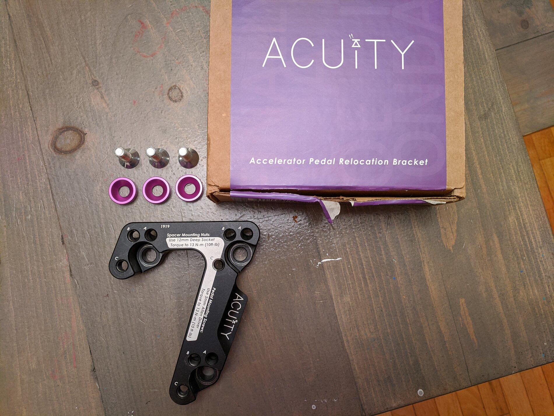 FS: Acuity Accelerator Pedal Relocation Bracket | 2016+ Honda Civic ...
