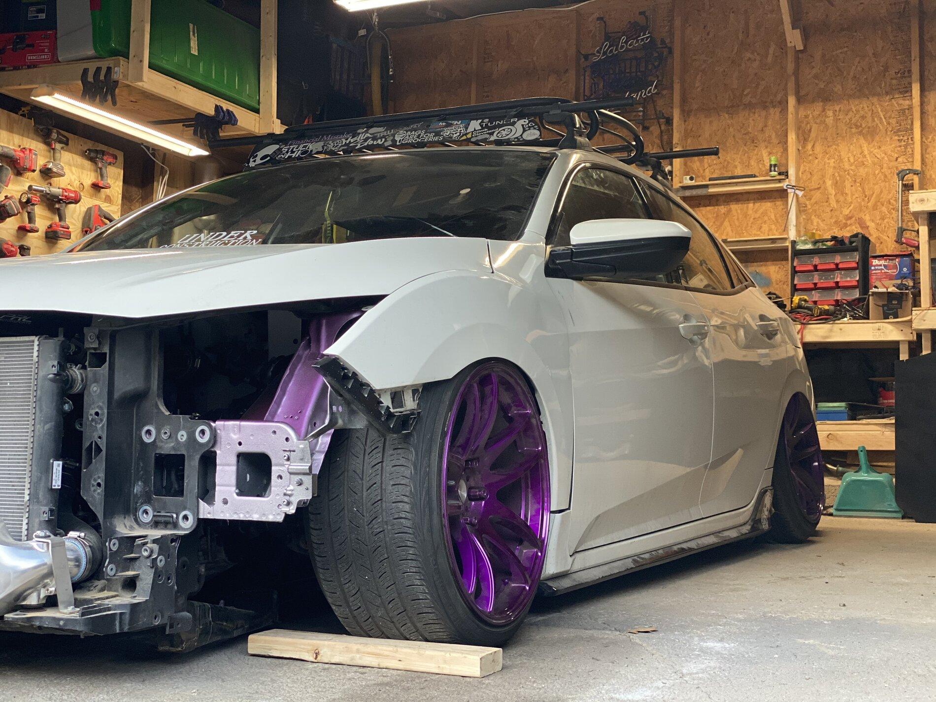 Shaved engine bay and full wire tuck | 2016+ Honda Civic Forum (10th ...