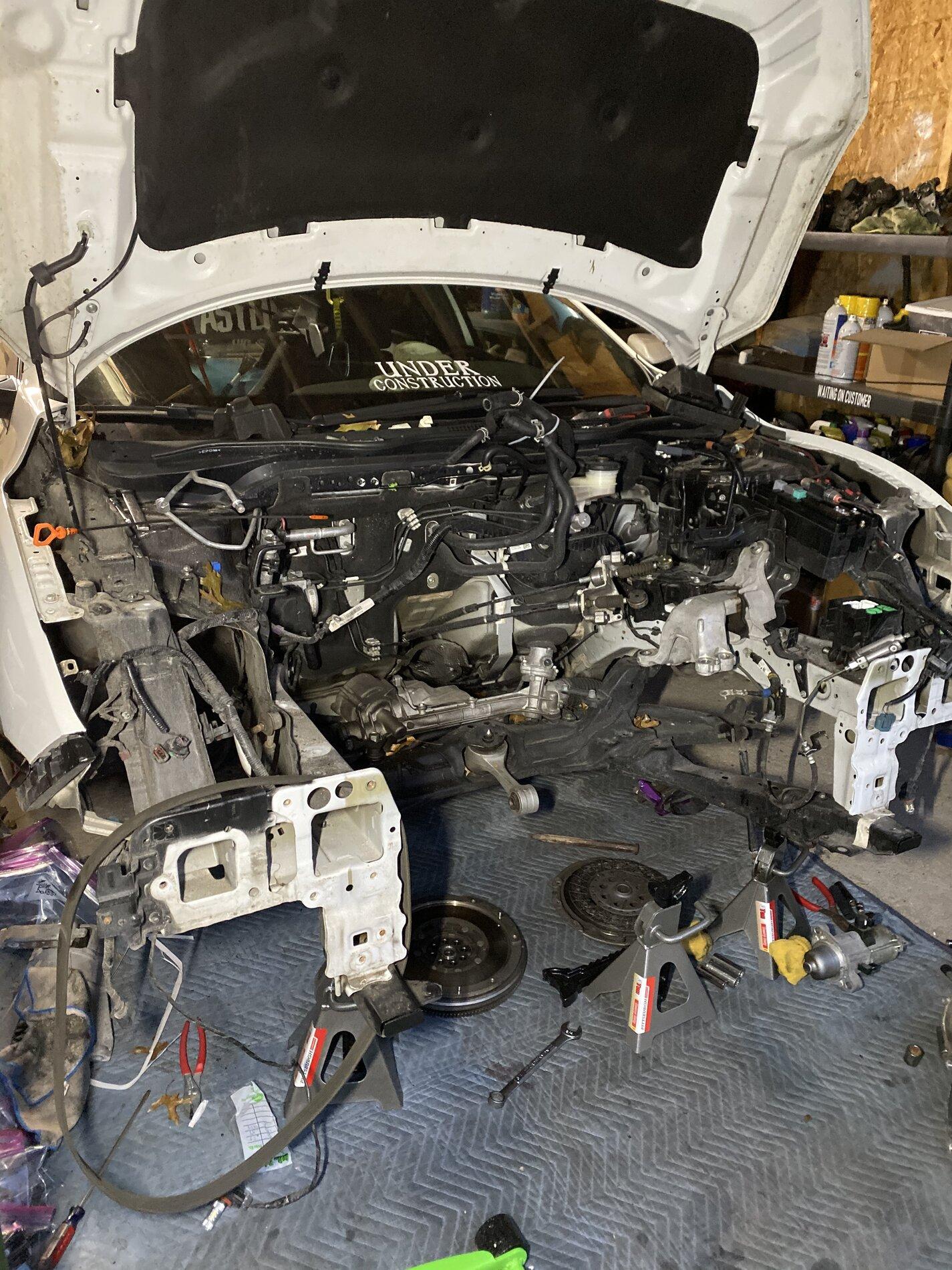 Shaved engine bay and full wire tuck | 2016+ Honda Civic Forum (10th ...