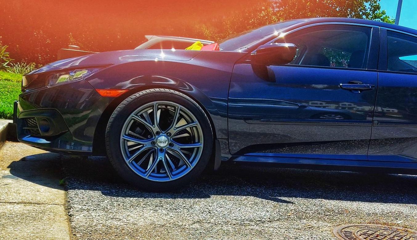 What rims looks good on cosmic blue? Pics if possible | 2016+ Honda ...
