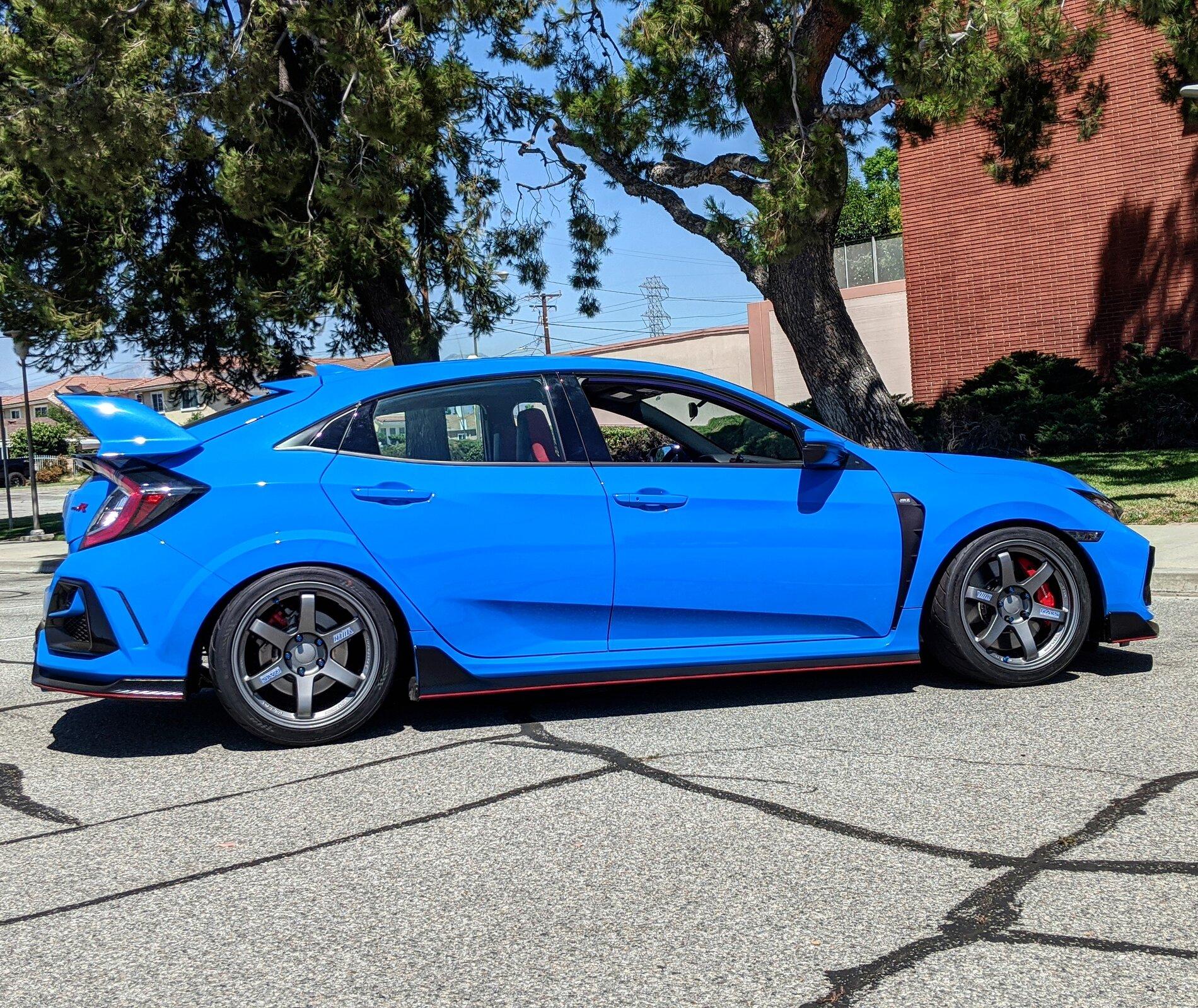 OG Volk Racing TE37 Titanium Gunmetal 18x10 +41 | 2016+ Honda Civic ...