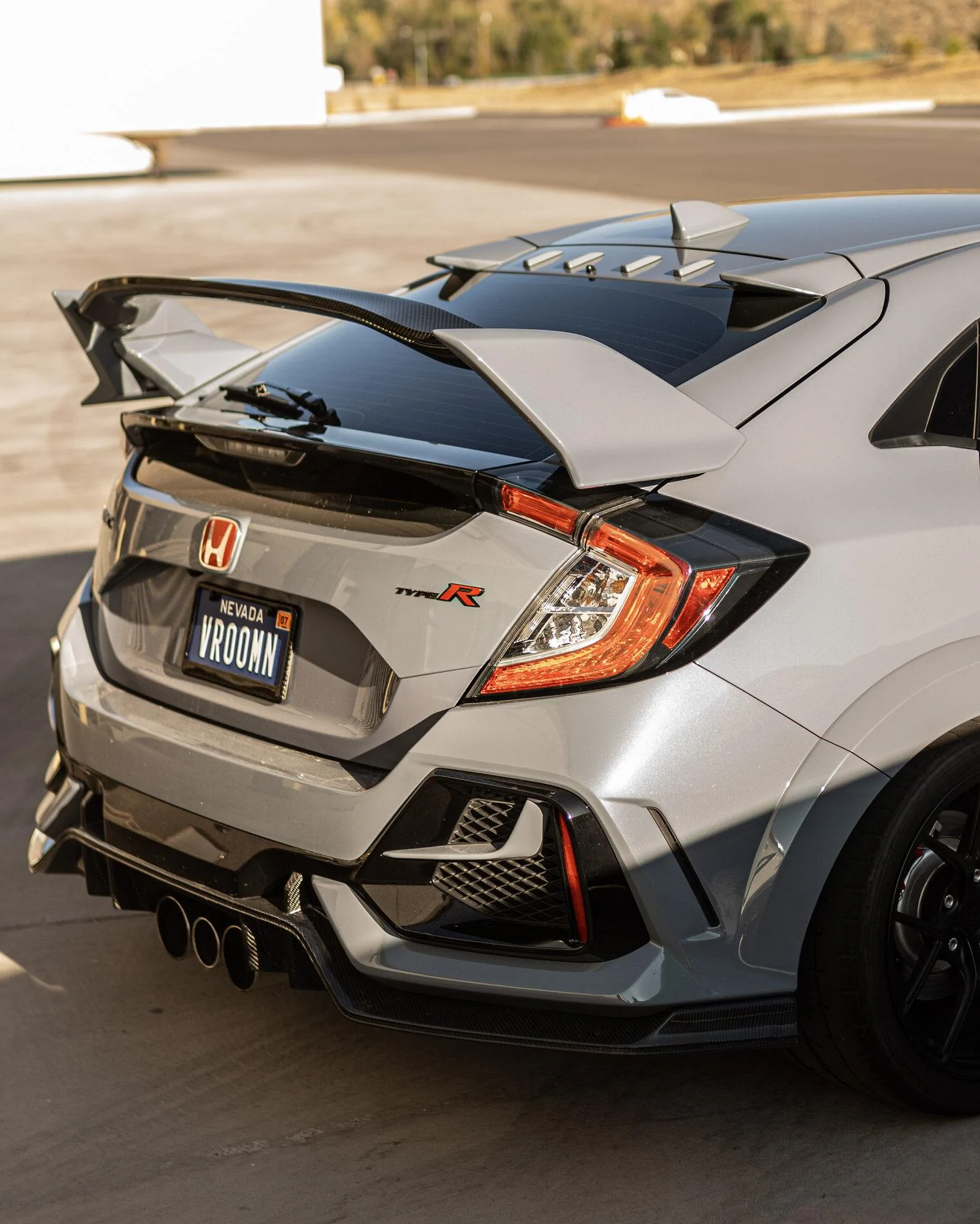 Nevada - Type R wing with carbon wing and gurney flap | 2016+ Honda ...