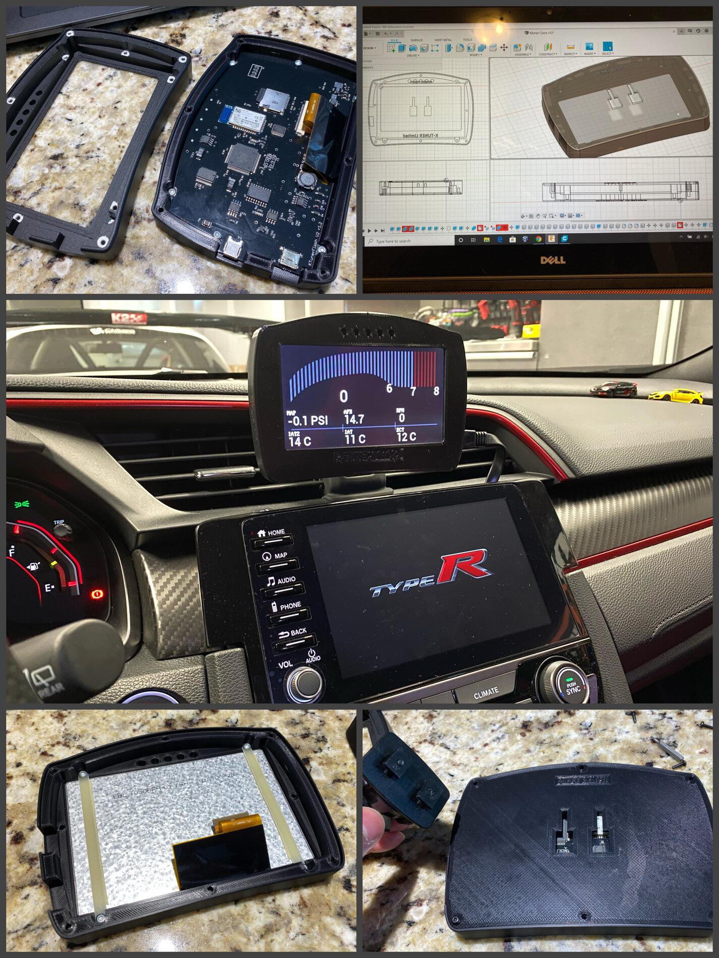 Great mounting solution for Ktuner V2 | 2016+ Honda Civic Forum (10th ...