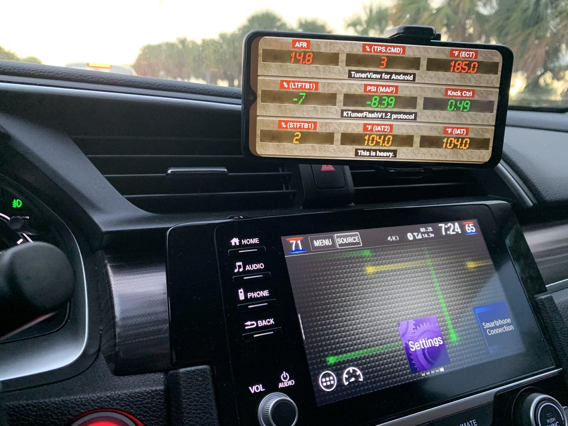 What parameters do you display on your Ktuner or Hondata? and Why ...
