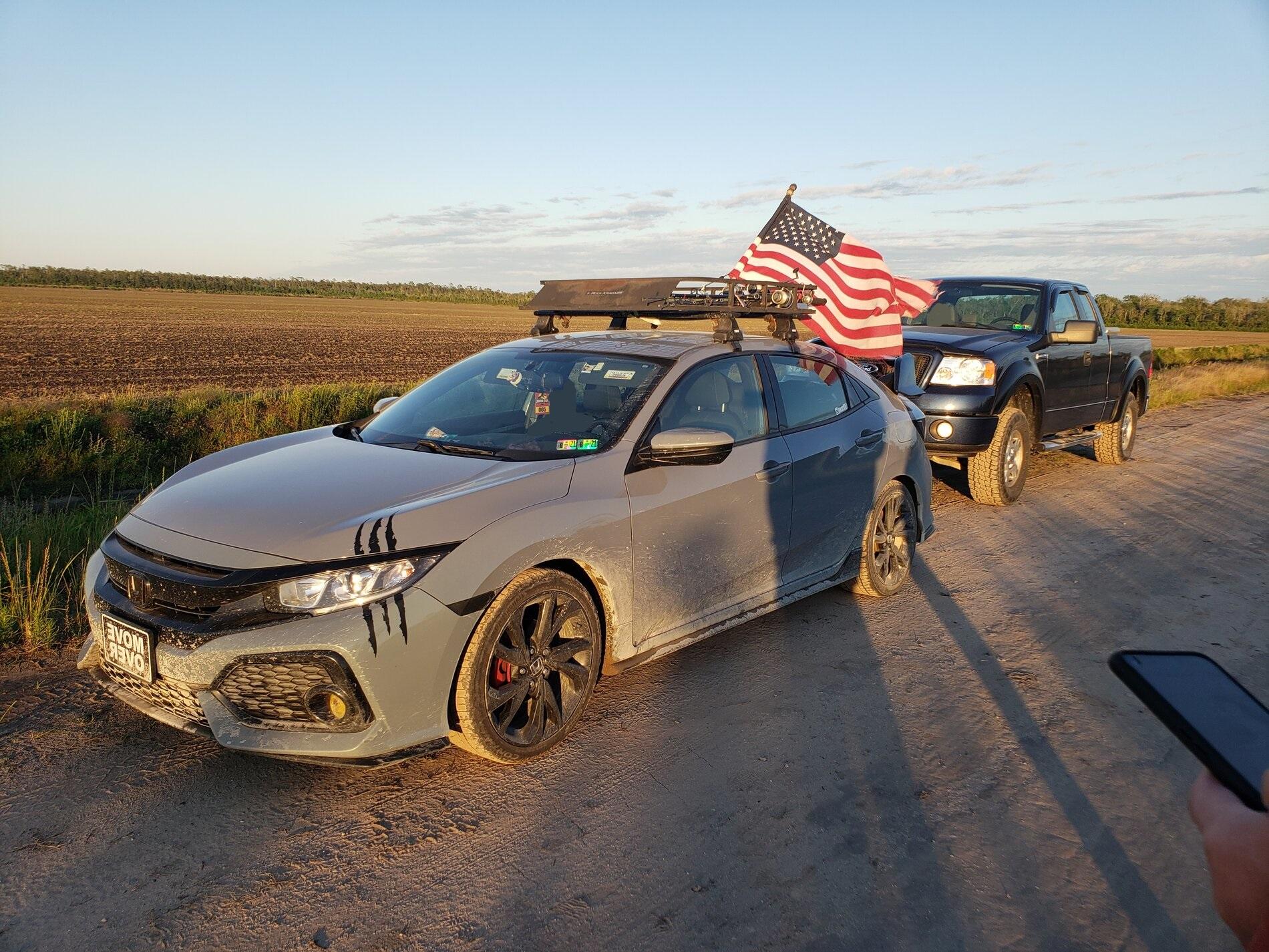 Offroading in a Civic | 2016+ Honda Civic Forum (10th Gen) - Type R ...