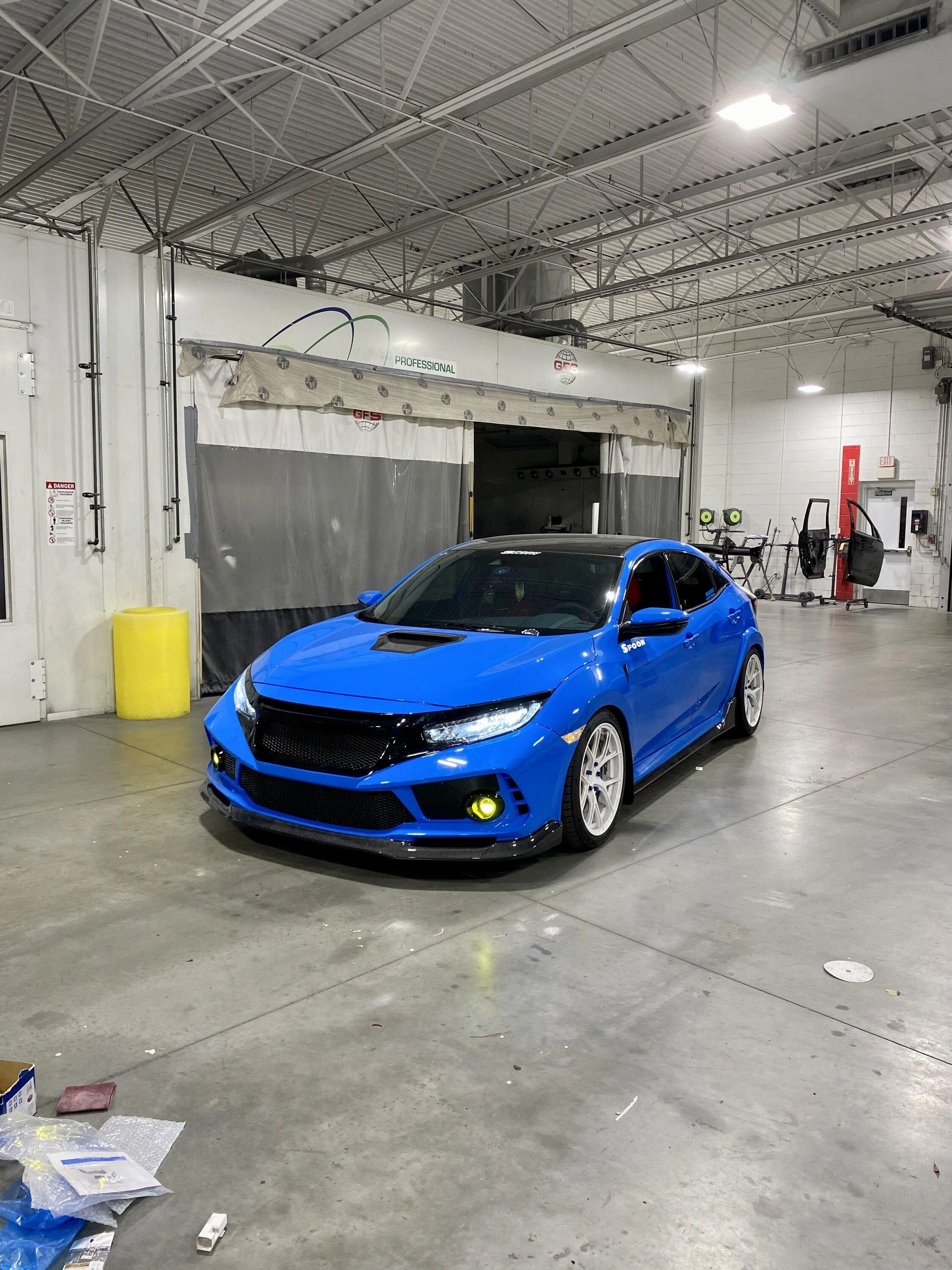 Boost Blue FK8 Spoon Sports Build! | 2016+ Honda Civic Forum (10th Gen ...