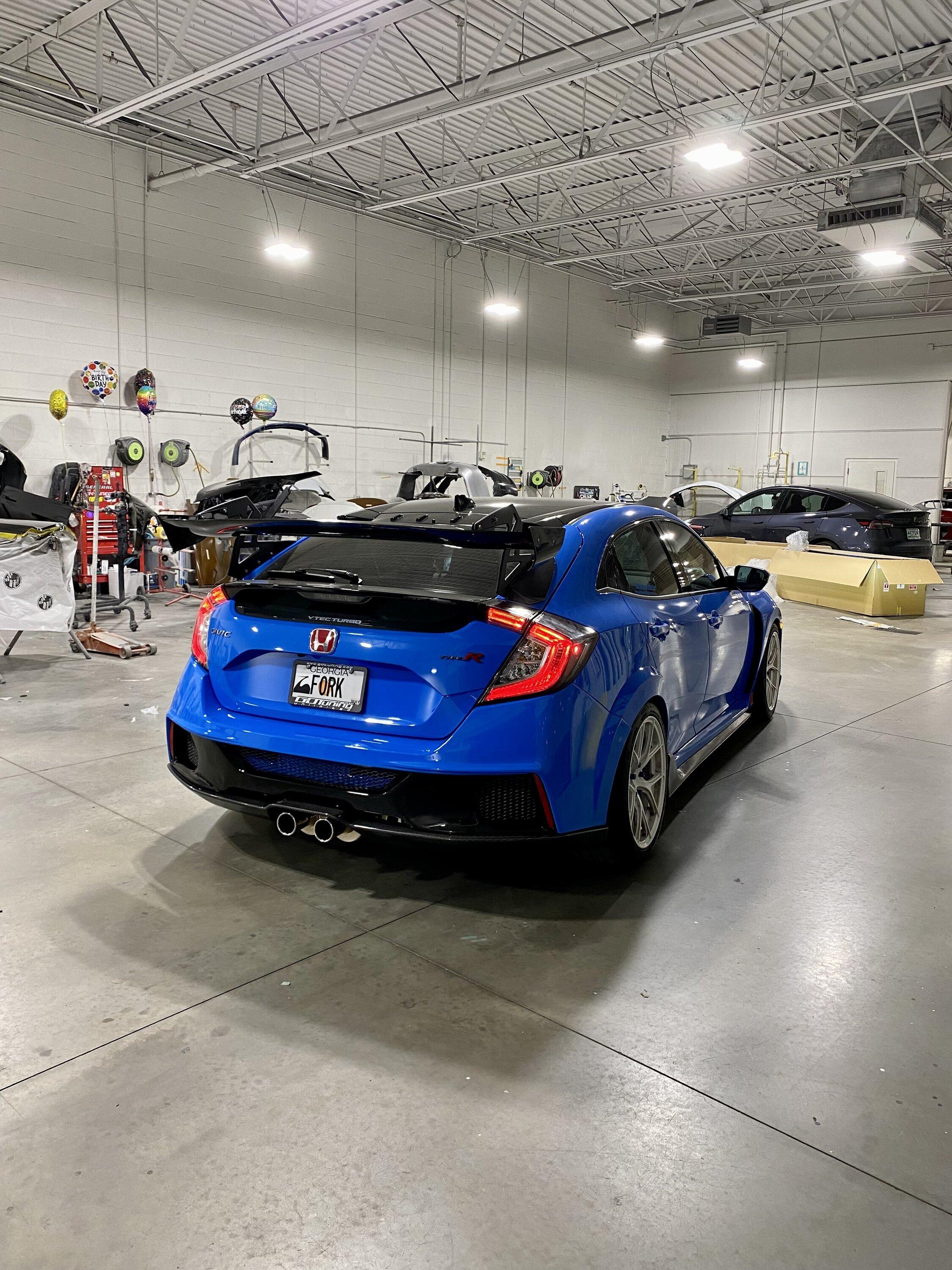Boost Blue FK8 Spoon Sports Build! | 2016+ Honda Civic Forum (10th Gen ...