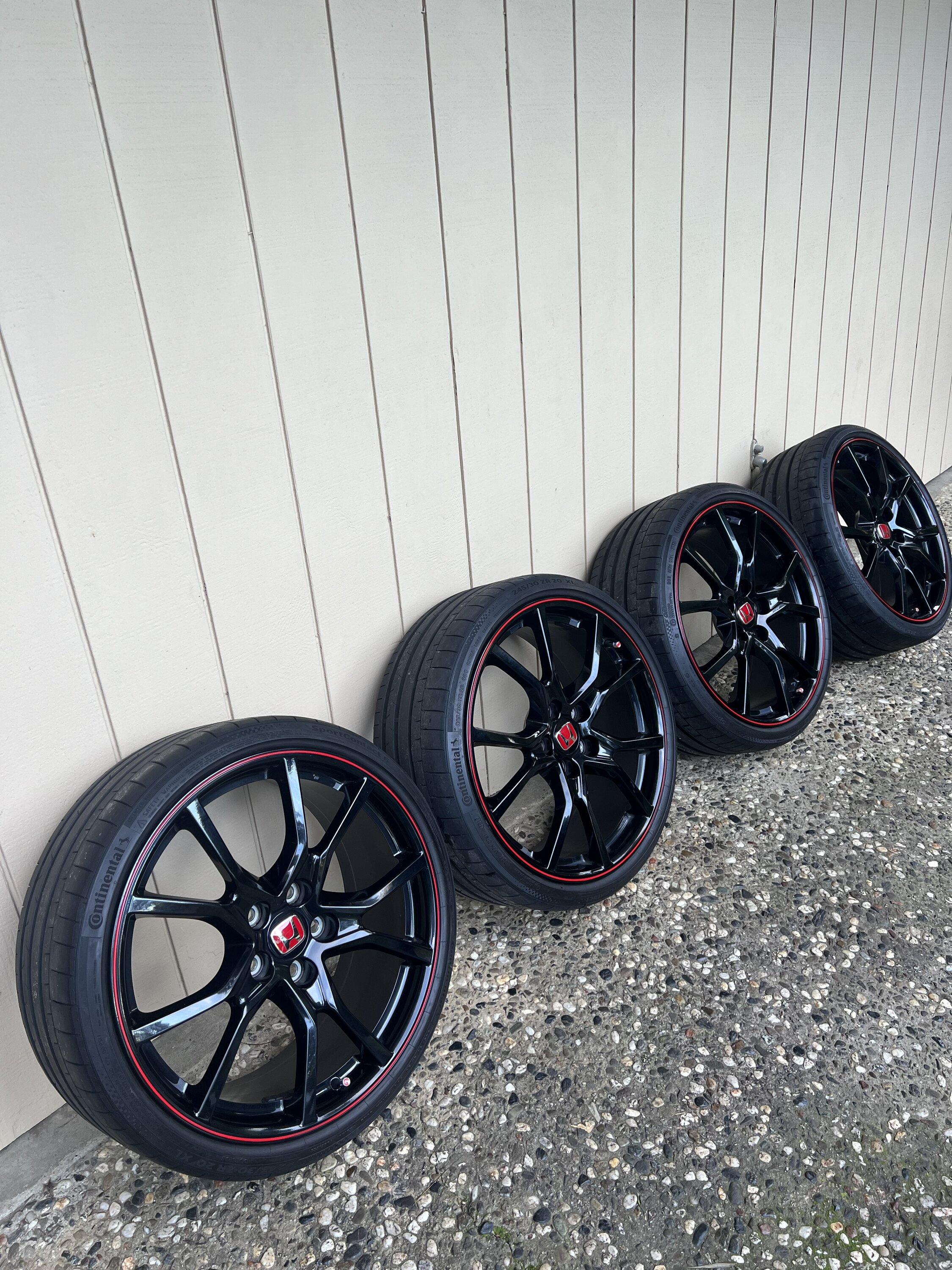 How to run type-R wheels on a hatchback sport | 2016+ Honda Civic Forum ...