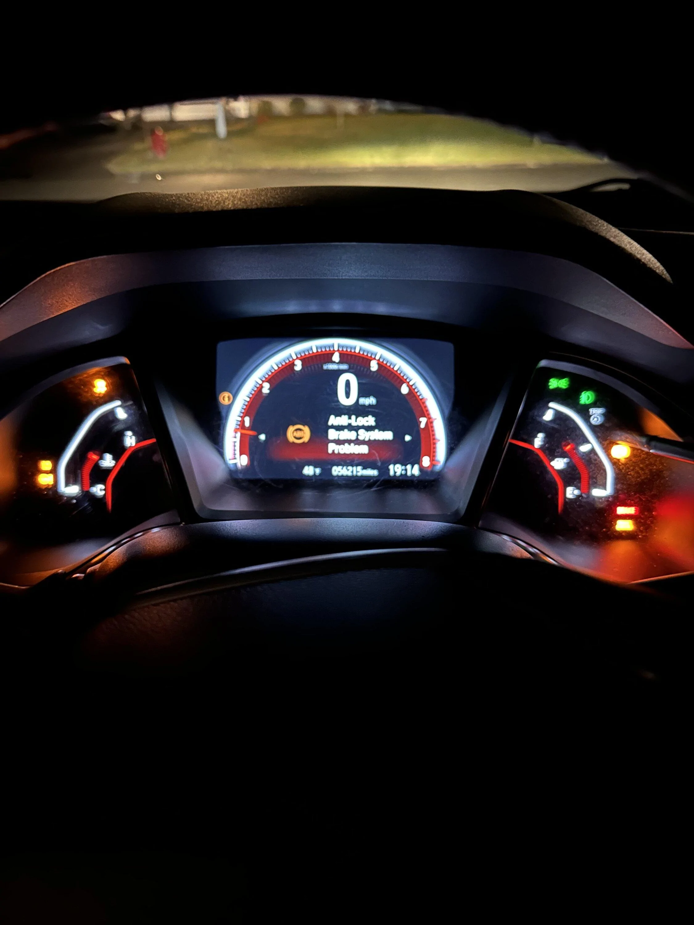 2017 Honda Civic SI Coupe dash light on after coilovers install | 2016 ...