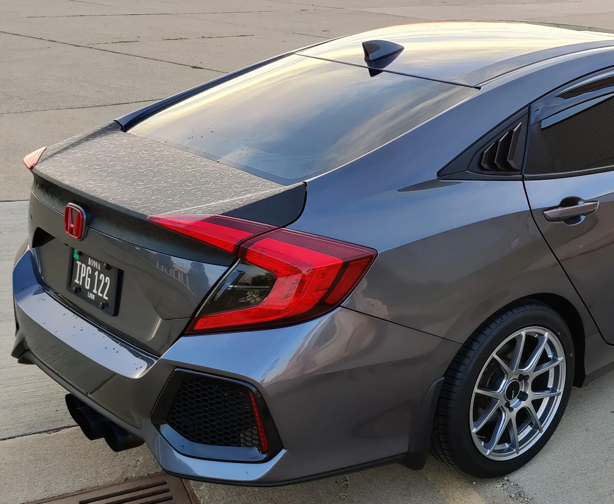 Spoiler delete hole plugs | 2016+ Honda Civic Forum (10th Gen) - Type R ...