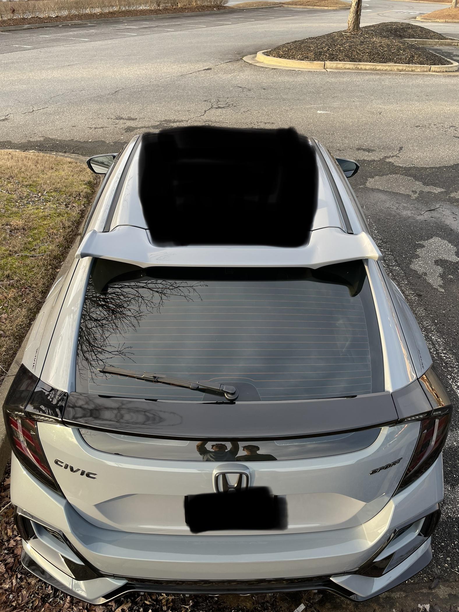 Vinyl Roof Wrap | 2016+ Honda Civic Forum (10th Gen) - Type R Forum, Si ...