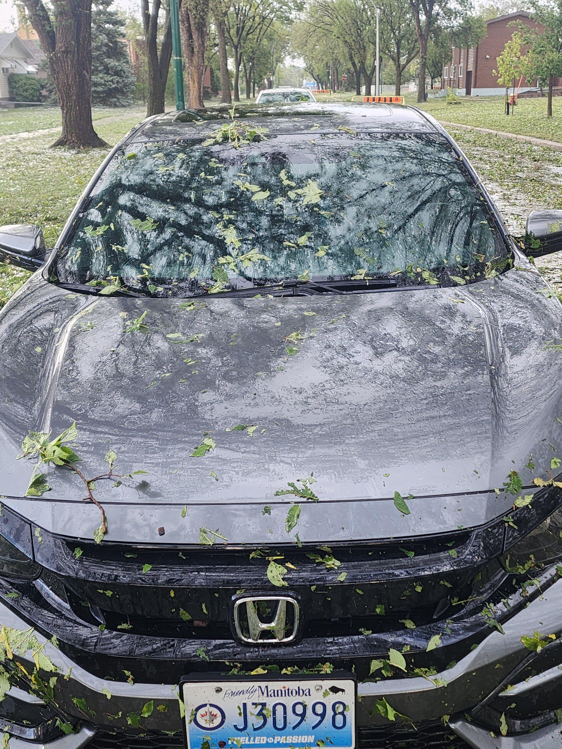 Hail damage :( | 2016+ Honda Civic Forum (10th Gen) - Type R Forum, Si Forum - CivicX.com