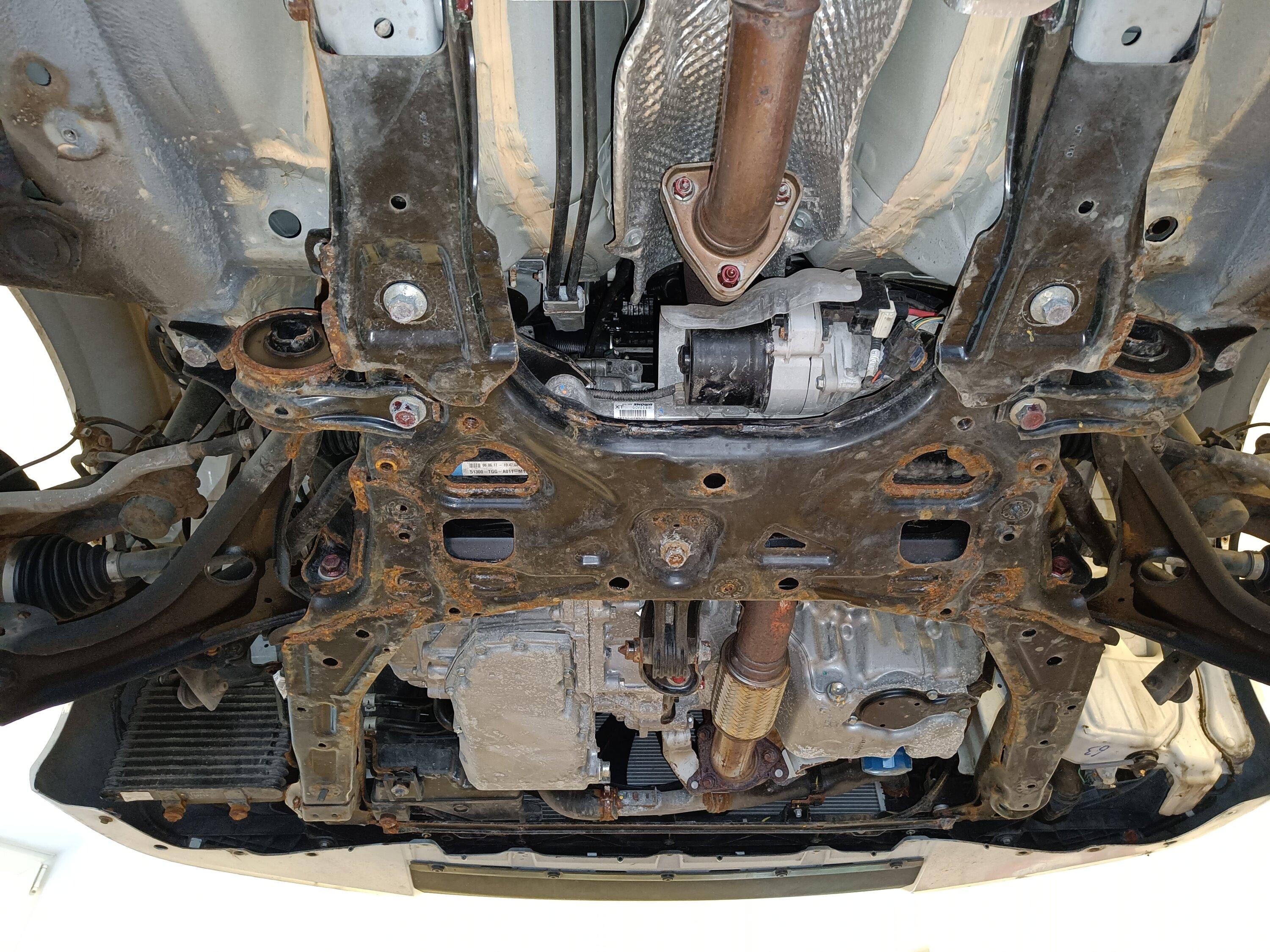Rust on the underbody after six years [photos included] | 2016+ Honda ...