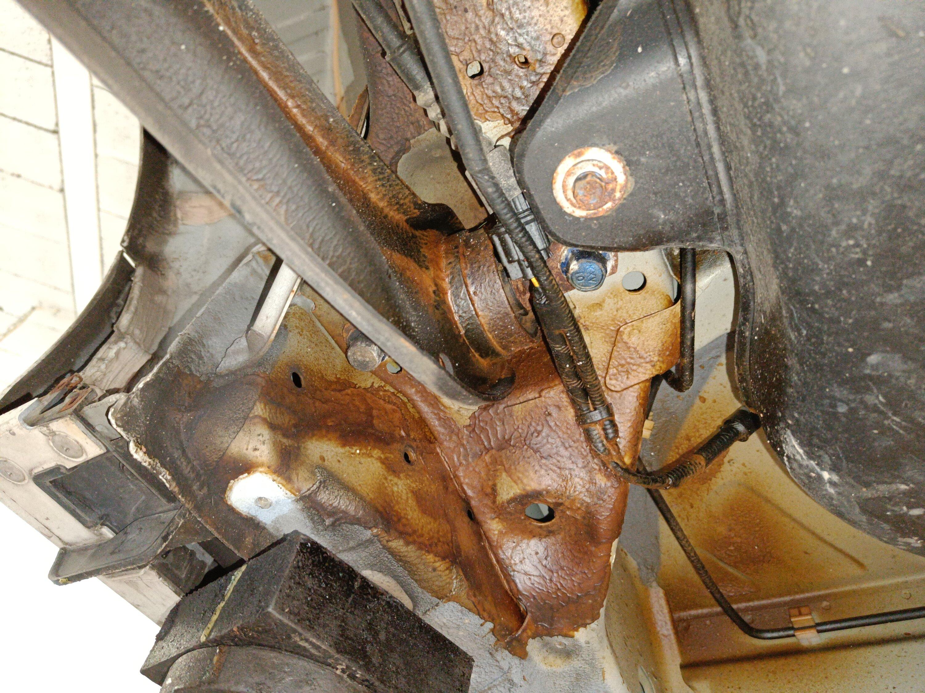 Rust on the underbody after six years [photos included] | 2016+ Honda ...