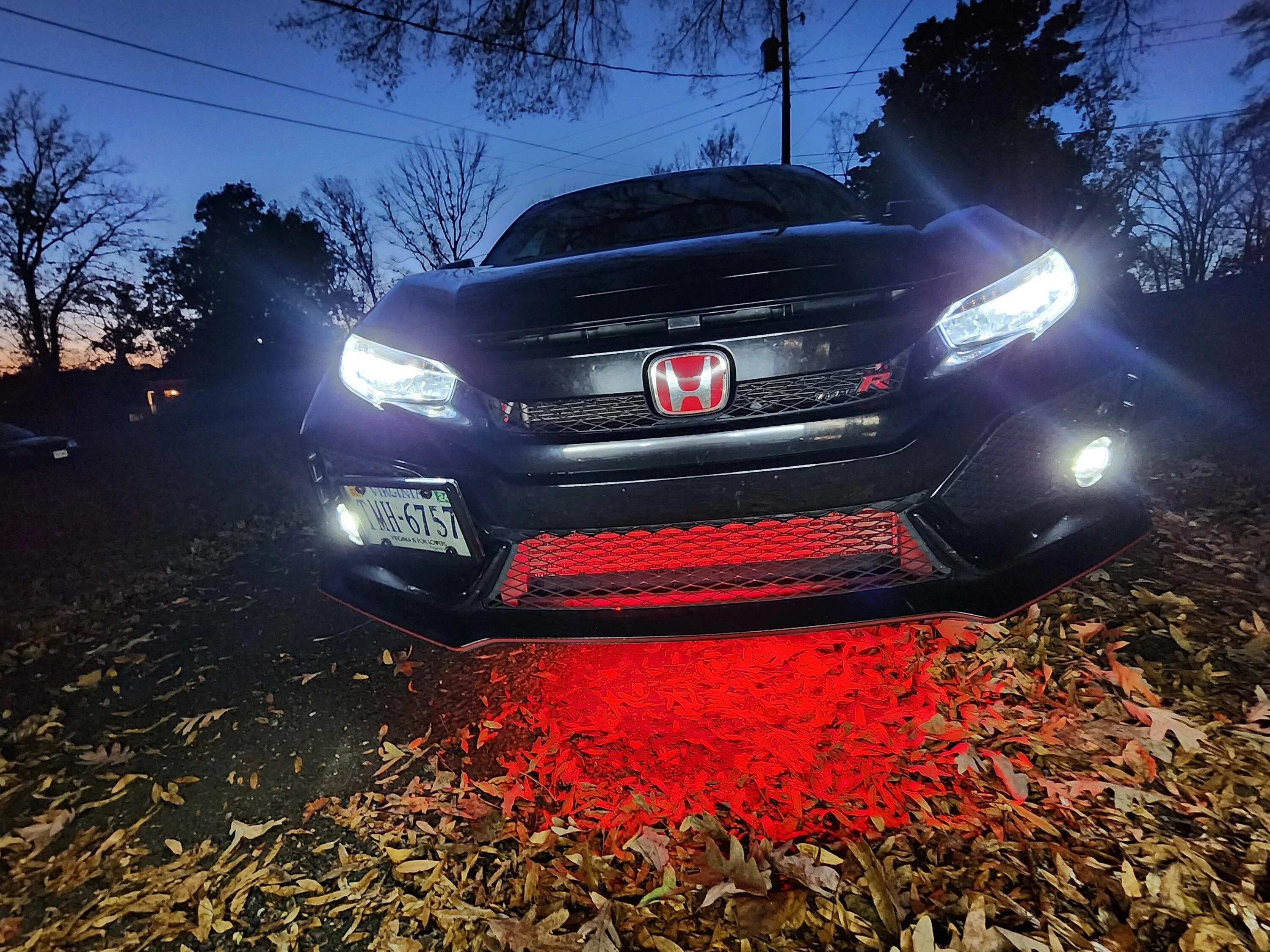 Cool underglow lighting effect | 2016+ Honda Civic Forum (10th Gen ...