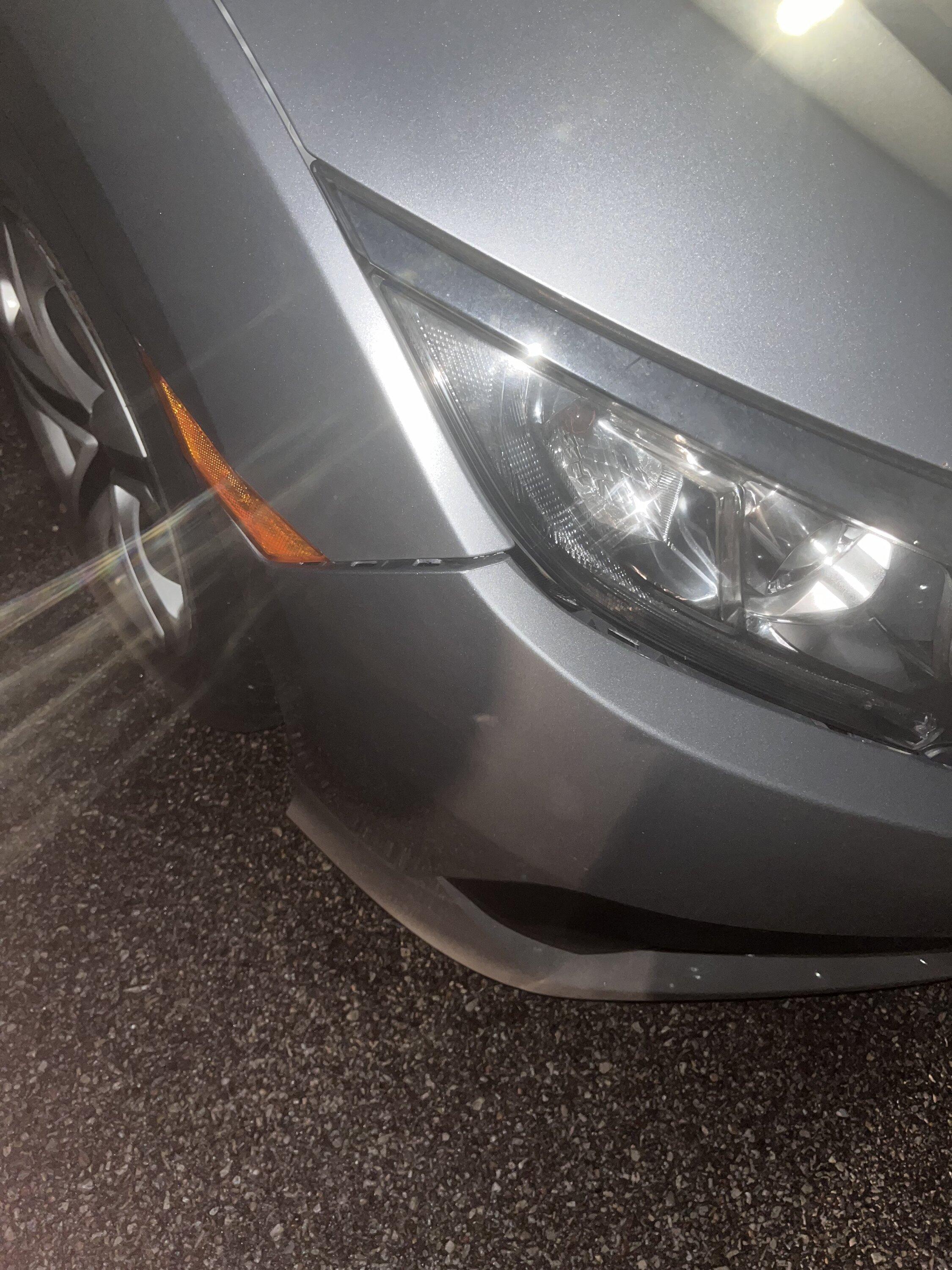 Bumper Misaligned, Clip Repair ? | 2016+ Honda Civic Forum (10th Gen ...