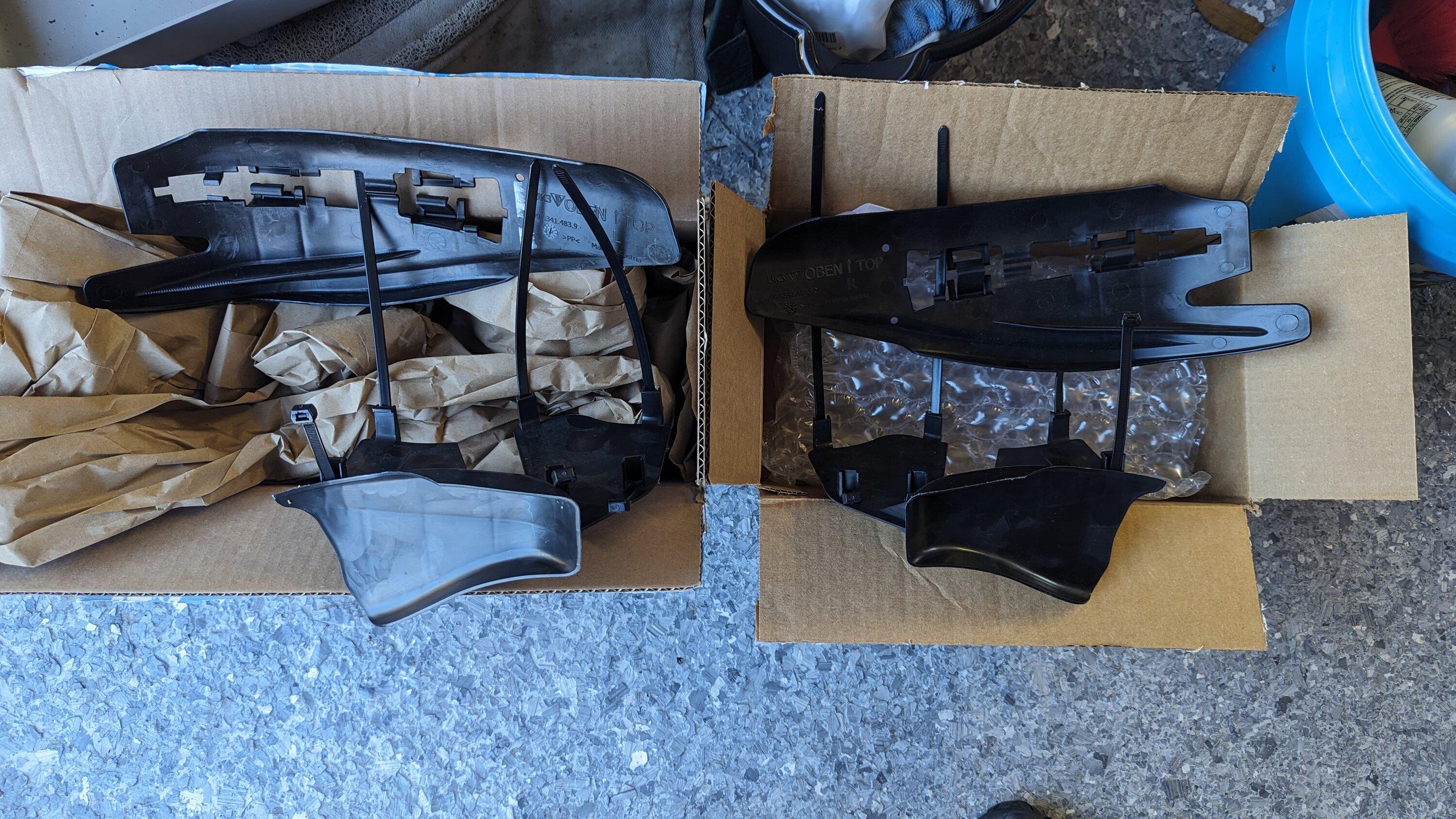 Porsche gt3 or Audi rs3 brake cooling ducts? | 2016+ Honda Civic Forum ...