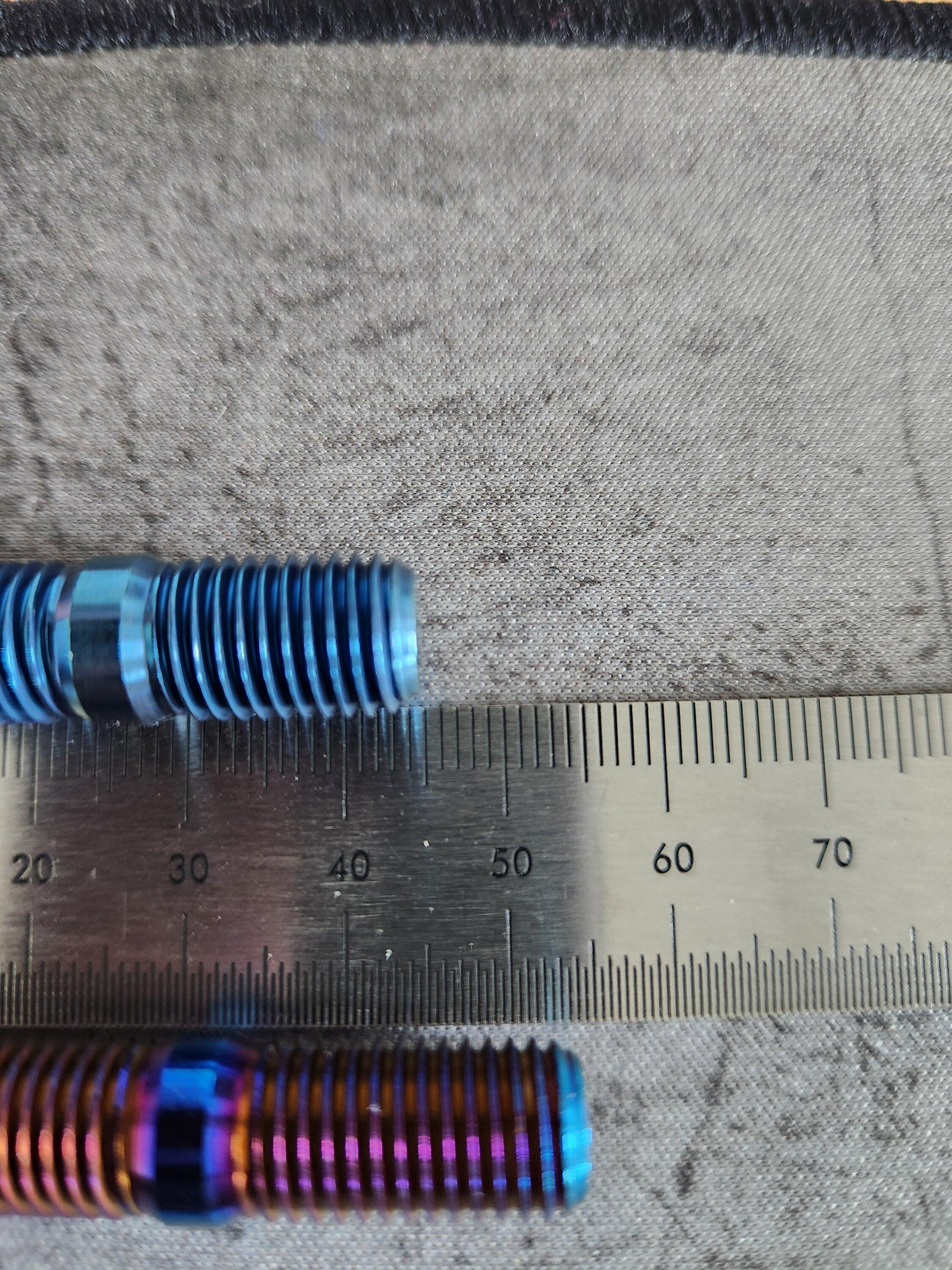 TSP Titanium Exhaust Stud Kit and Rampage Titanium Exhaust Stud Kit ...