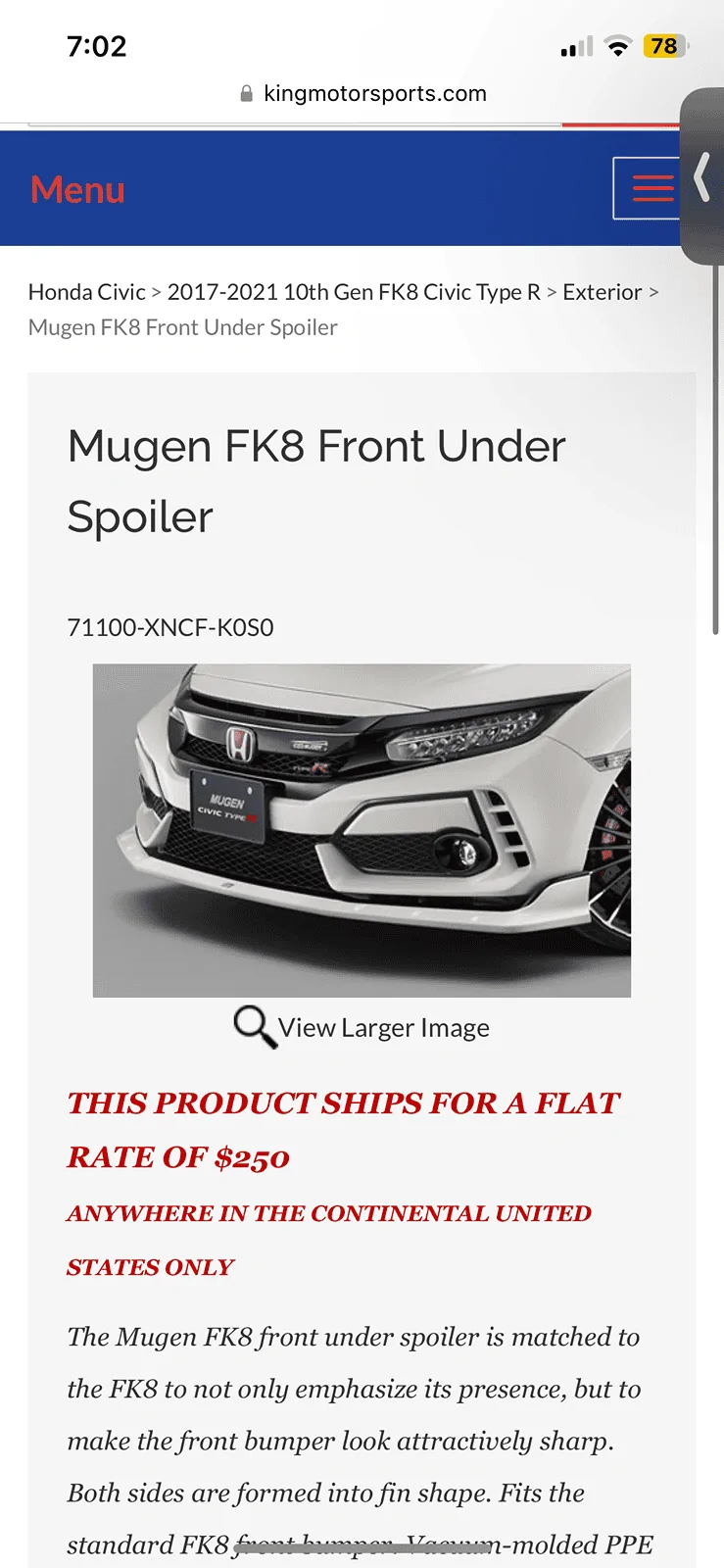 Fitment for FK7 | 2016+ Honda Civic Forum (10th Gen) - Type R Forum, Si ...
