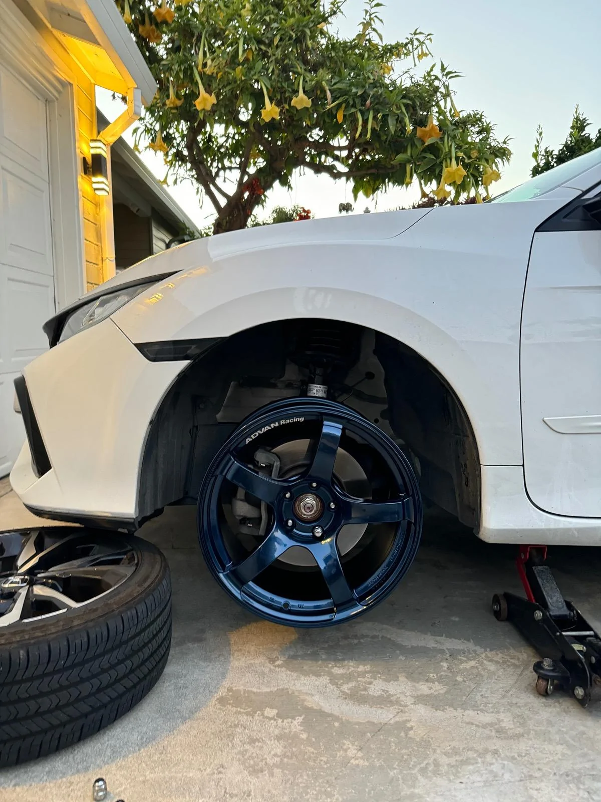 Advan TC-4 Racing Indigo Blue | 2016+ Honda Civic Forum (10th Gen ...