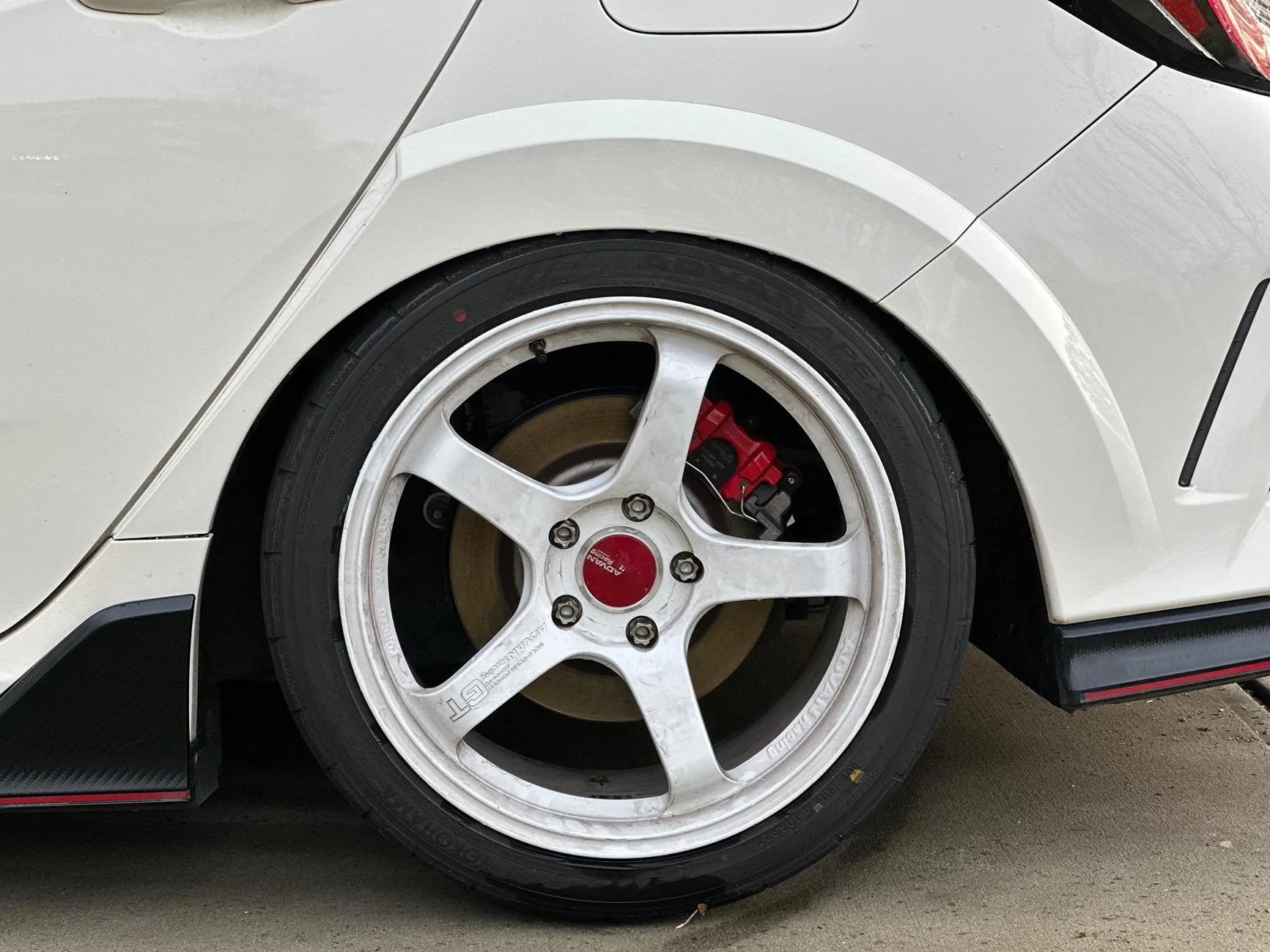 18x10 +25 fitment? | 2016+ Honda Civic Forum (10th Gen) - Type R Forum ...