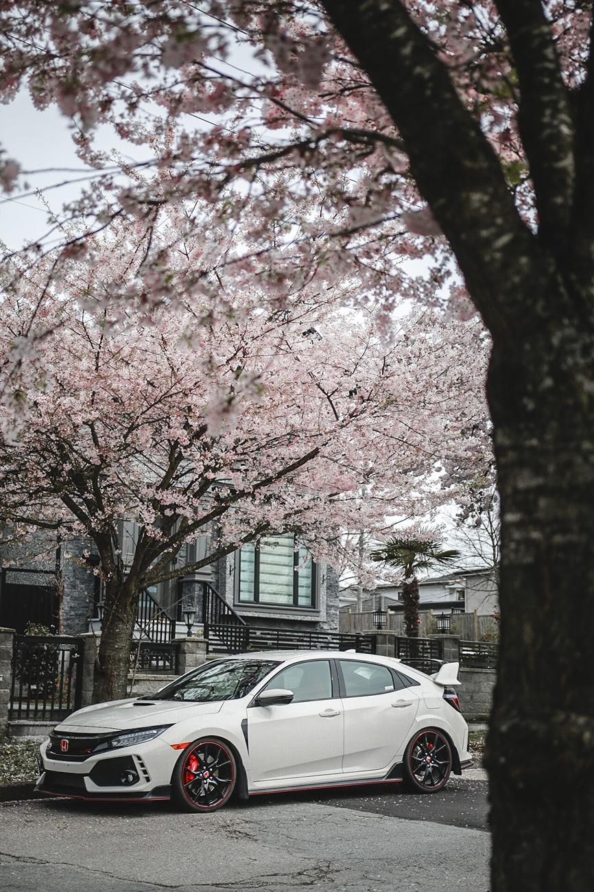 255/40r18 18x9.5 +45 lowered with Swift Springs | 2016+ Honda Civic ...