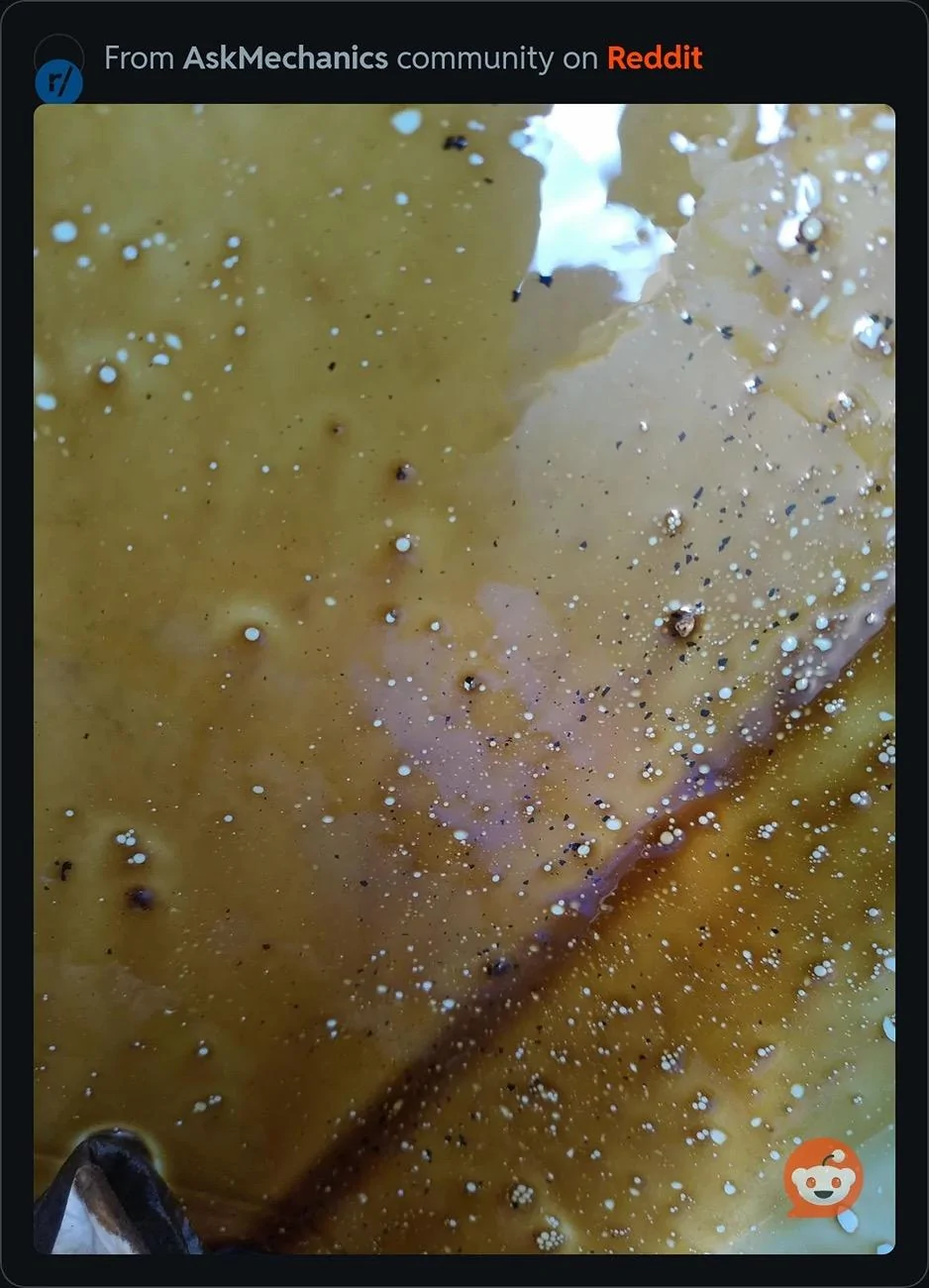 Carbon particles/sludge during oil change | 2016+ Honda Civic Forum ...