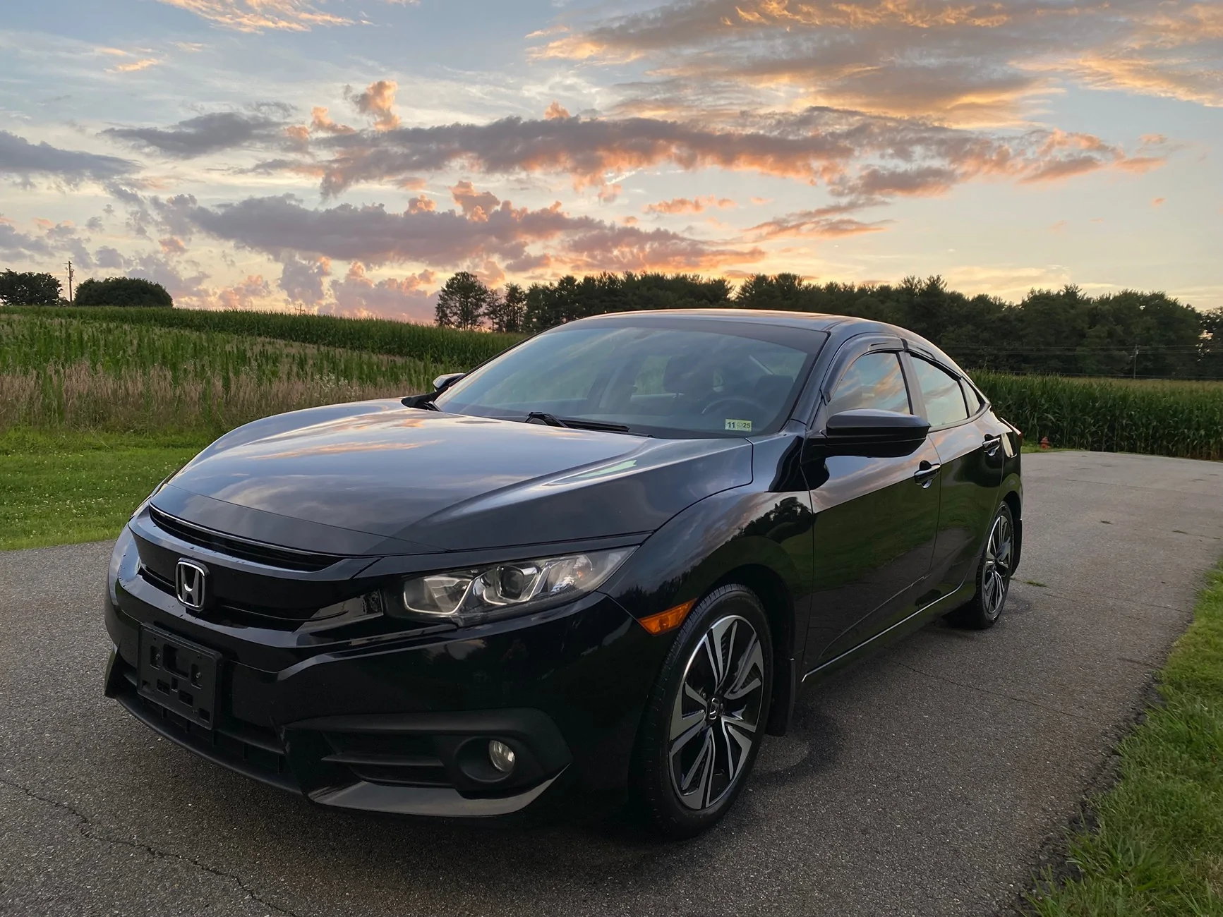 1” drop with 19” accord wheels. Please share. | 2016+ Honda Civic Forum ...