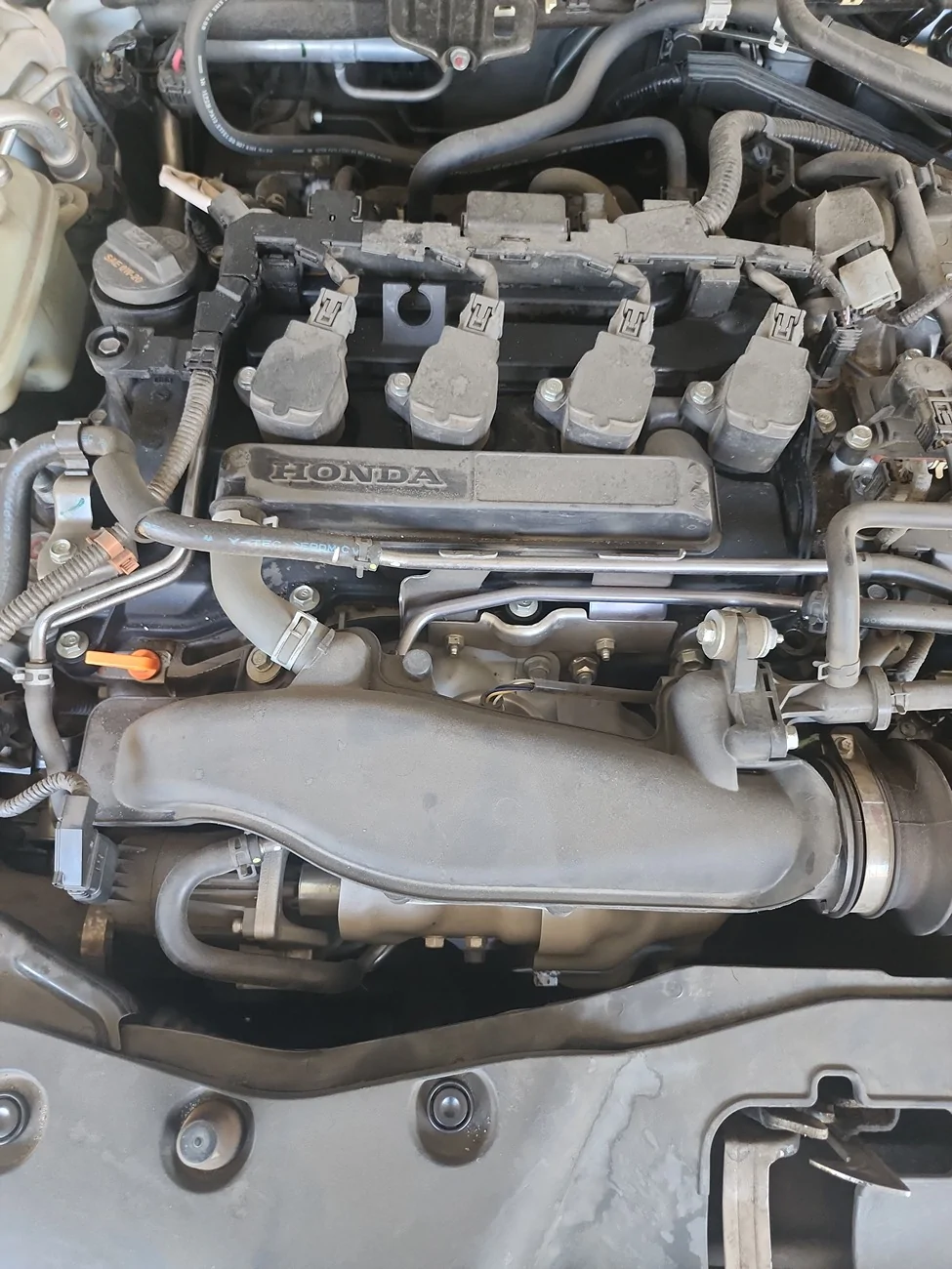 Installing 27won turbo inlet pipe | 2016+ Honda Civic Forum (10th Gen ...