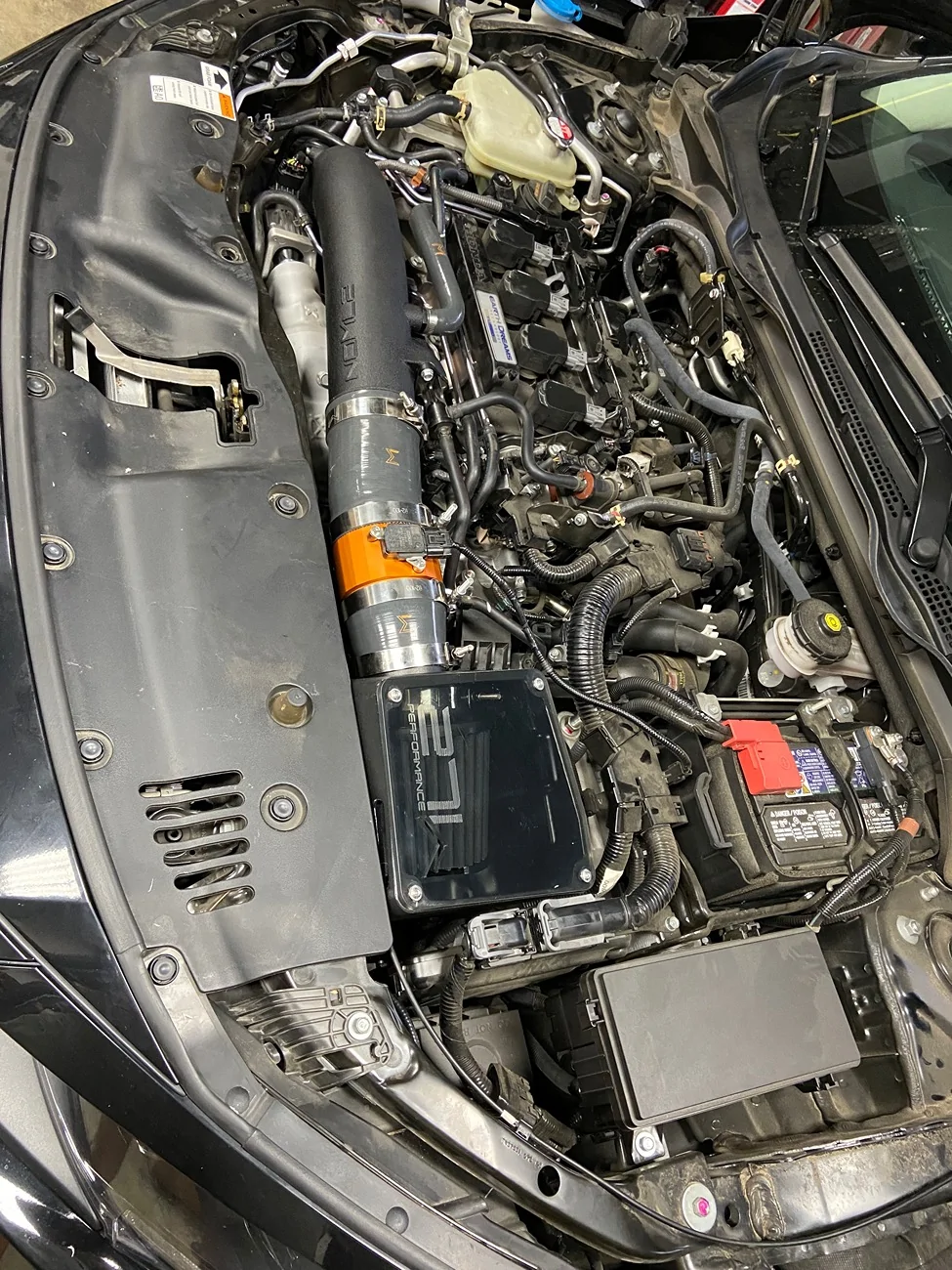 2020 civic ex-t ktuner stage 1, 27won cold air intake and turbo inlet ...
