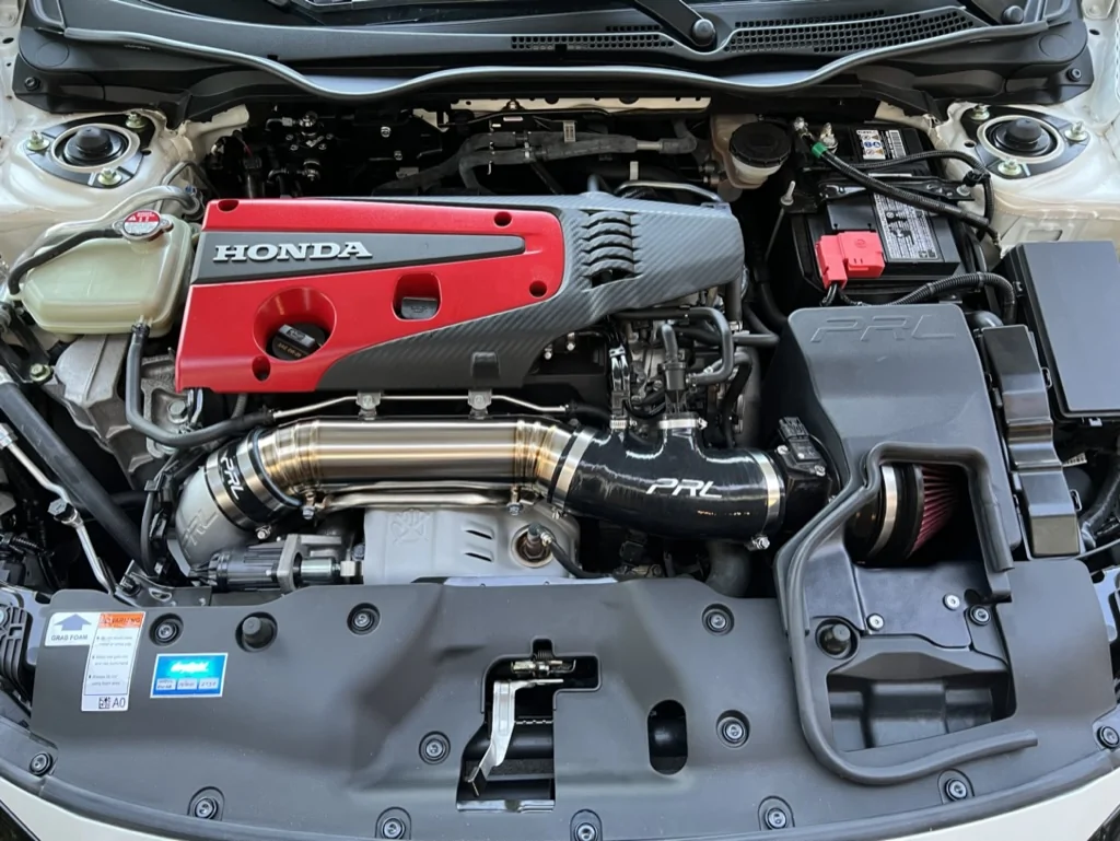California - PRL intake and PRL titanium inlet | 2016+ Honda Civic ...