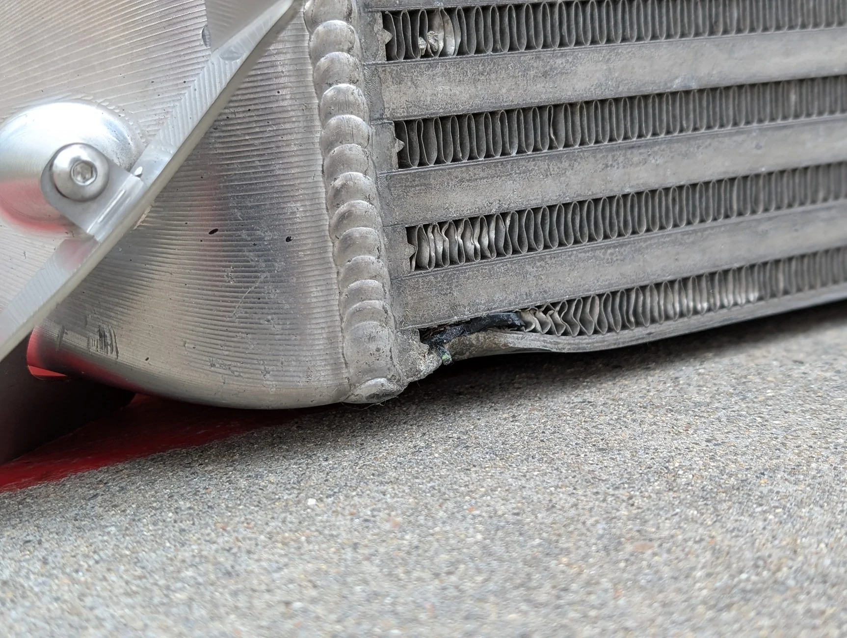 California - PRL Intercooler & Charge Pipes, PRl Titanium Inlet pipe ...