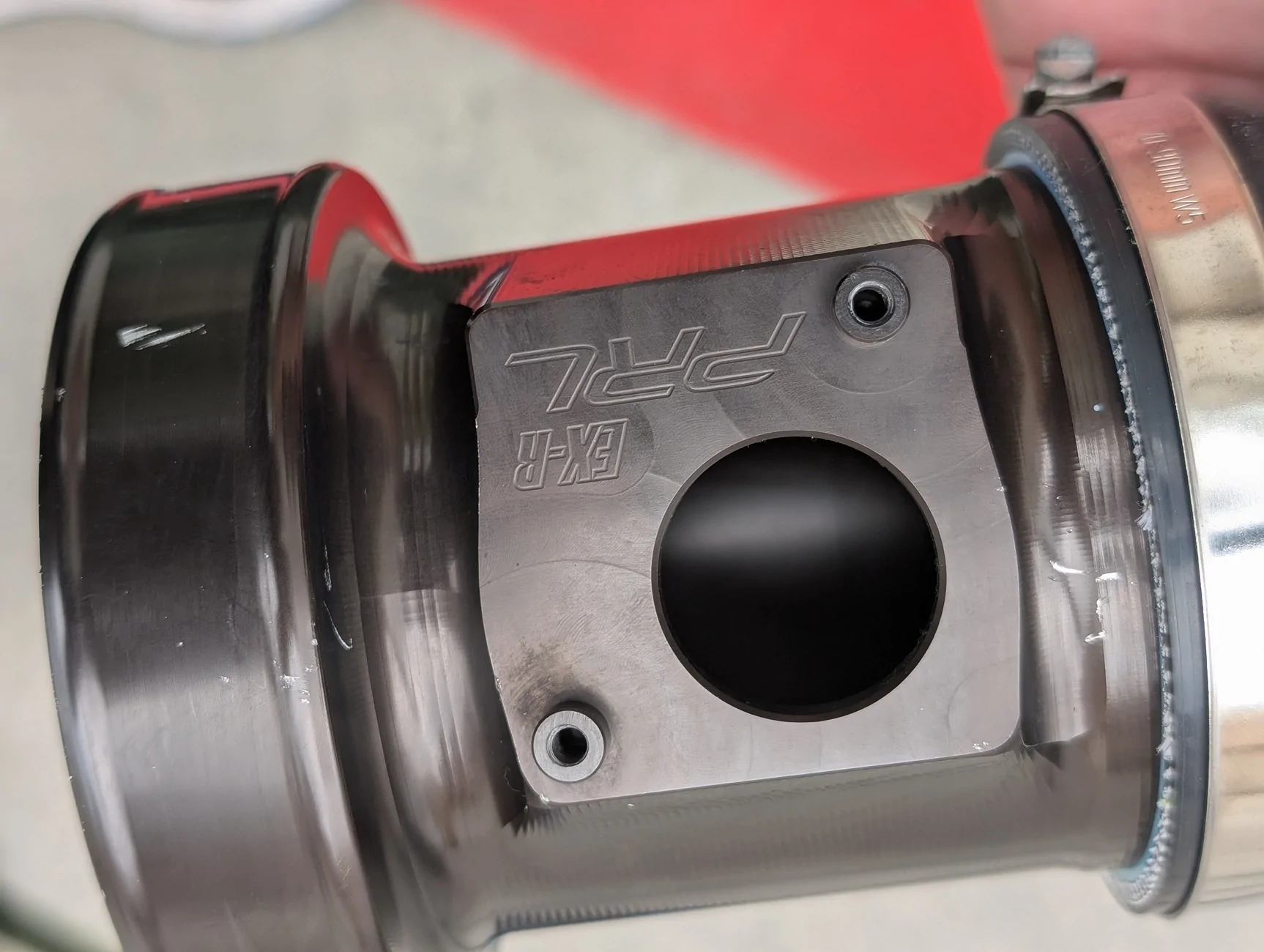 California - PRL Intercooler & Charge Pipes, PRl Titanium Inlet pipe ...