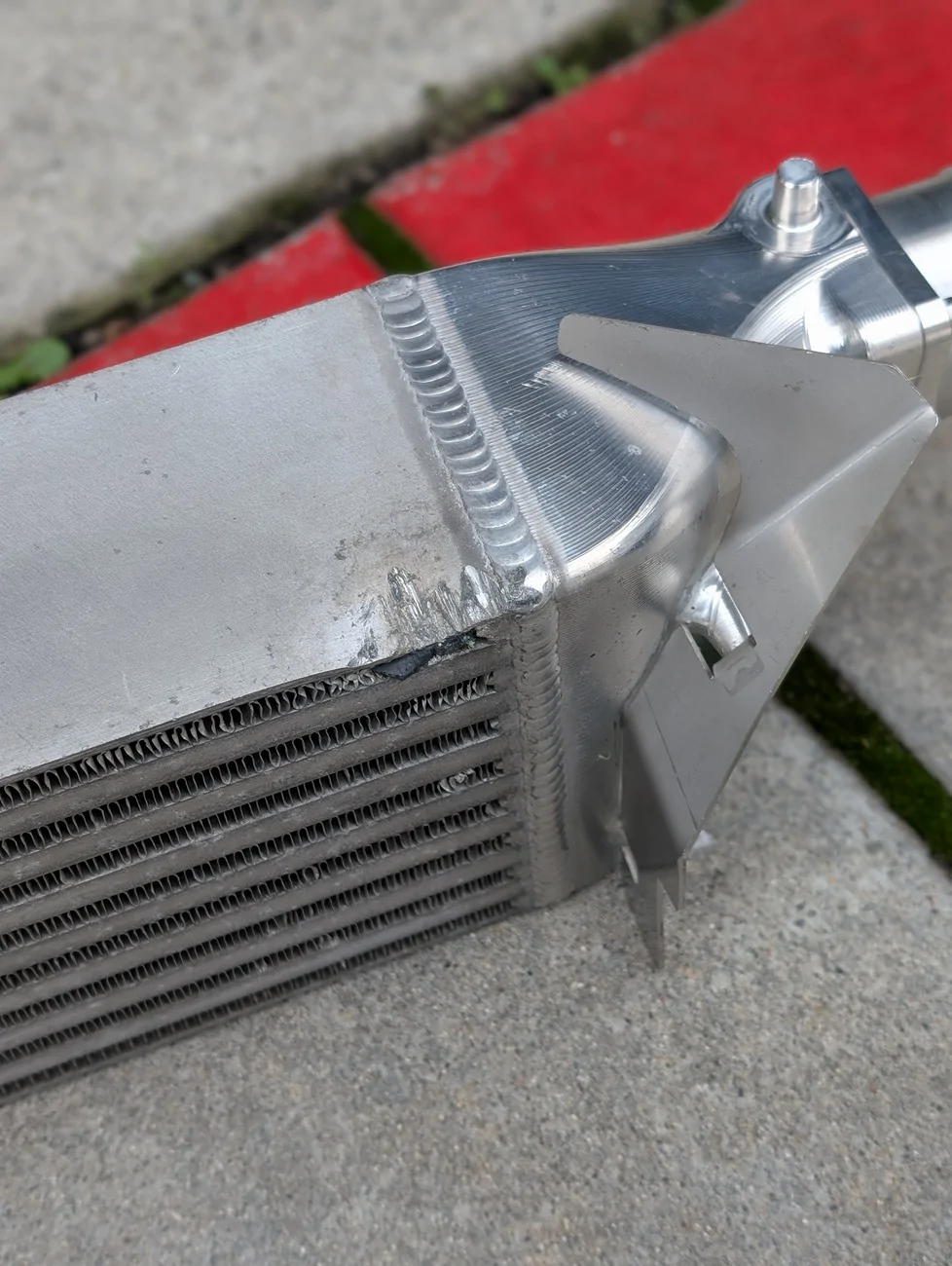 California - PRL Intercooler & Charge Pipes, PRl Titanium Inlet pipe ...