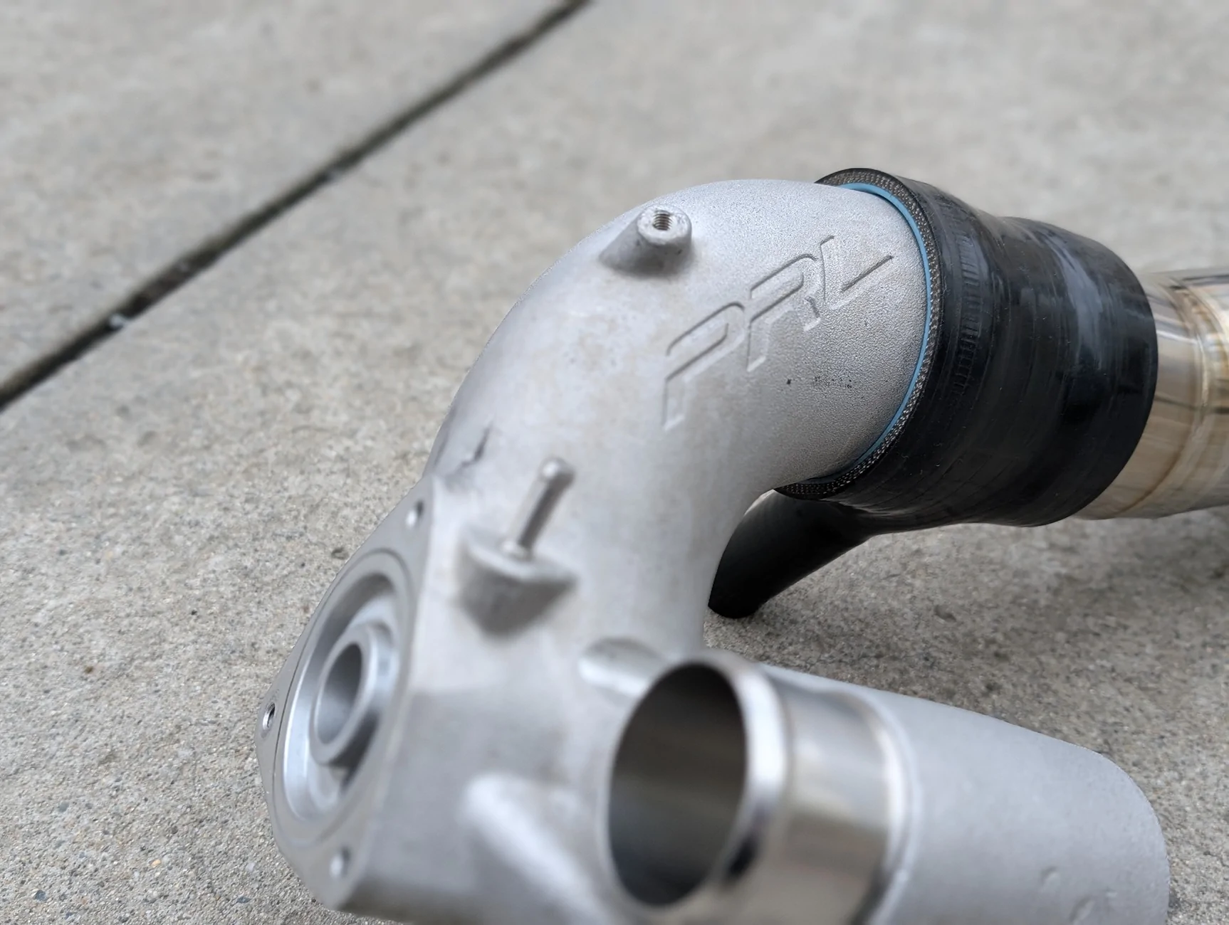 California - PRL Intercooler & Charge Pipes, PRl Titanium Inlet pipe ...