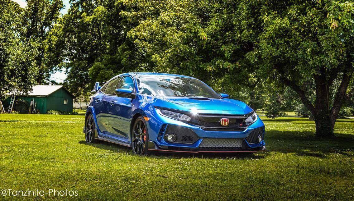 Official Aegean Blue Type R Picture Thread | 2016+ Honda Civic Forum ...